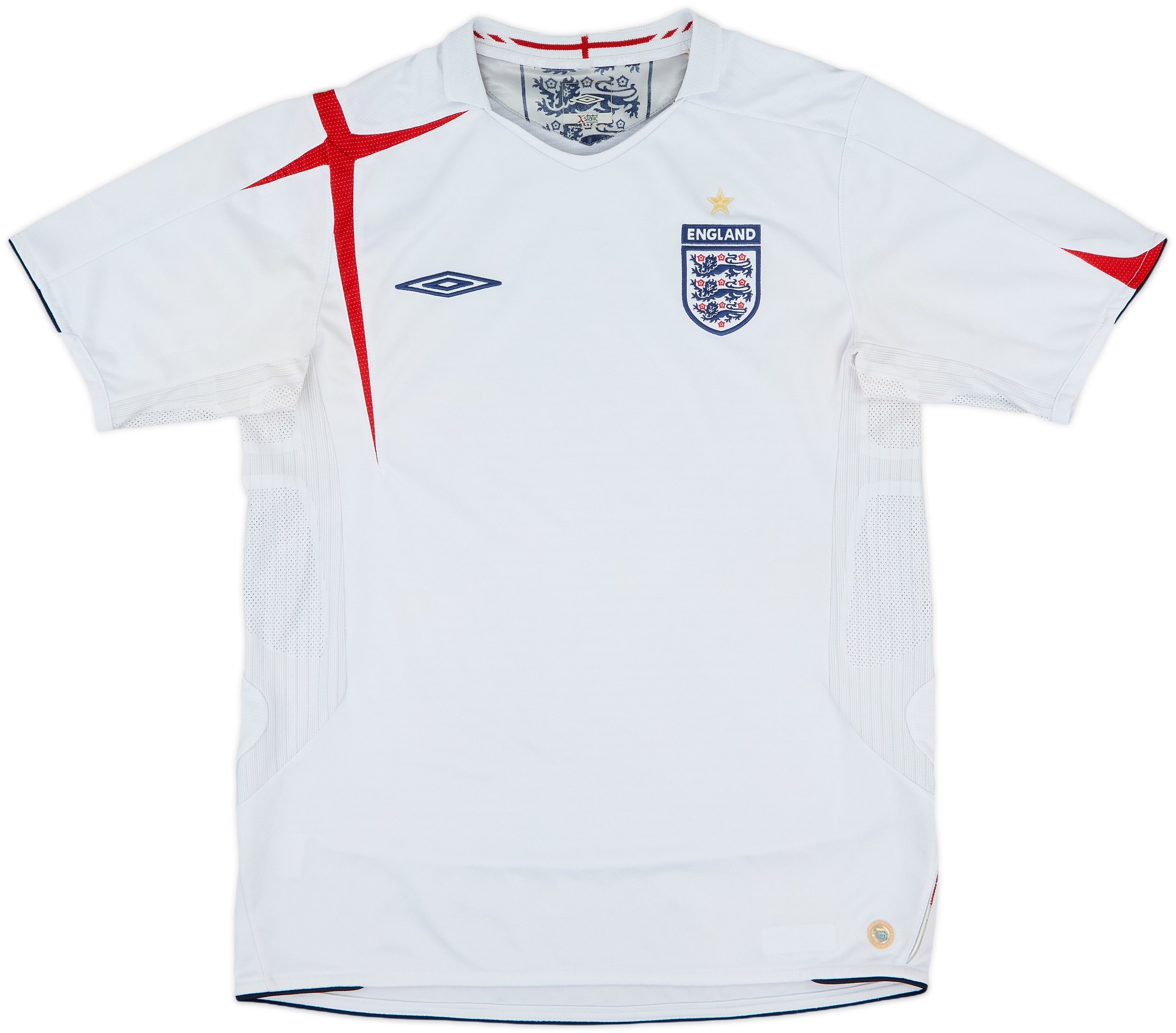 2005-07 England Home Shirt - 5/10 - (M)