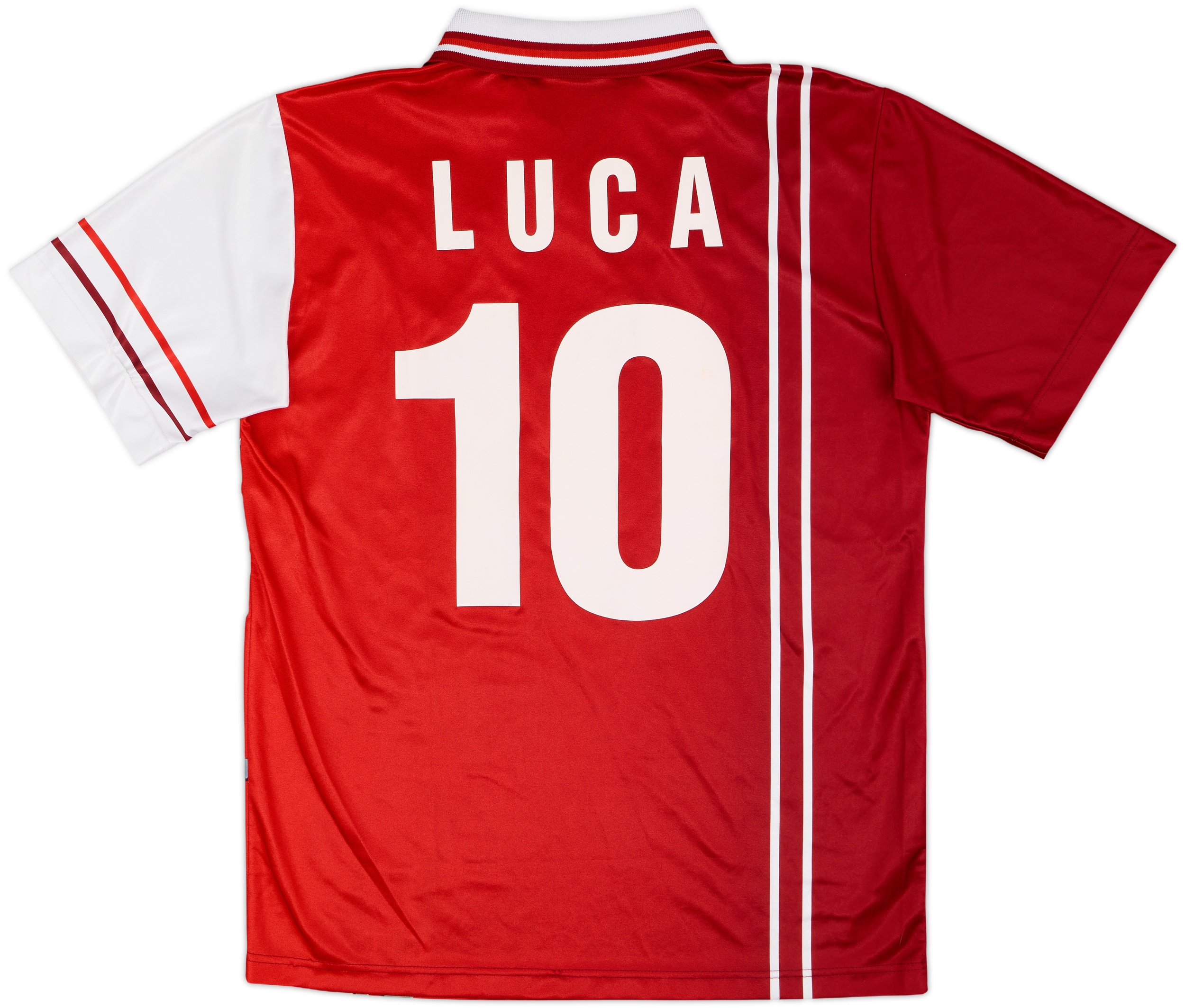 1998-99 Perugia Home Shirt Luca #10 - 8/10 - (L)