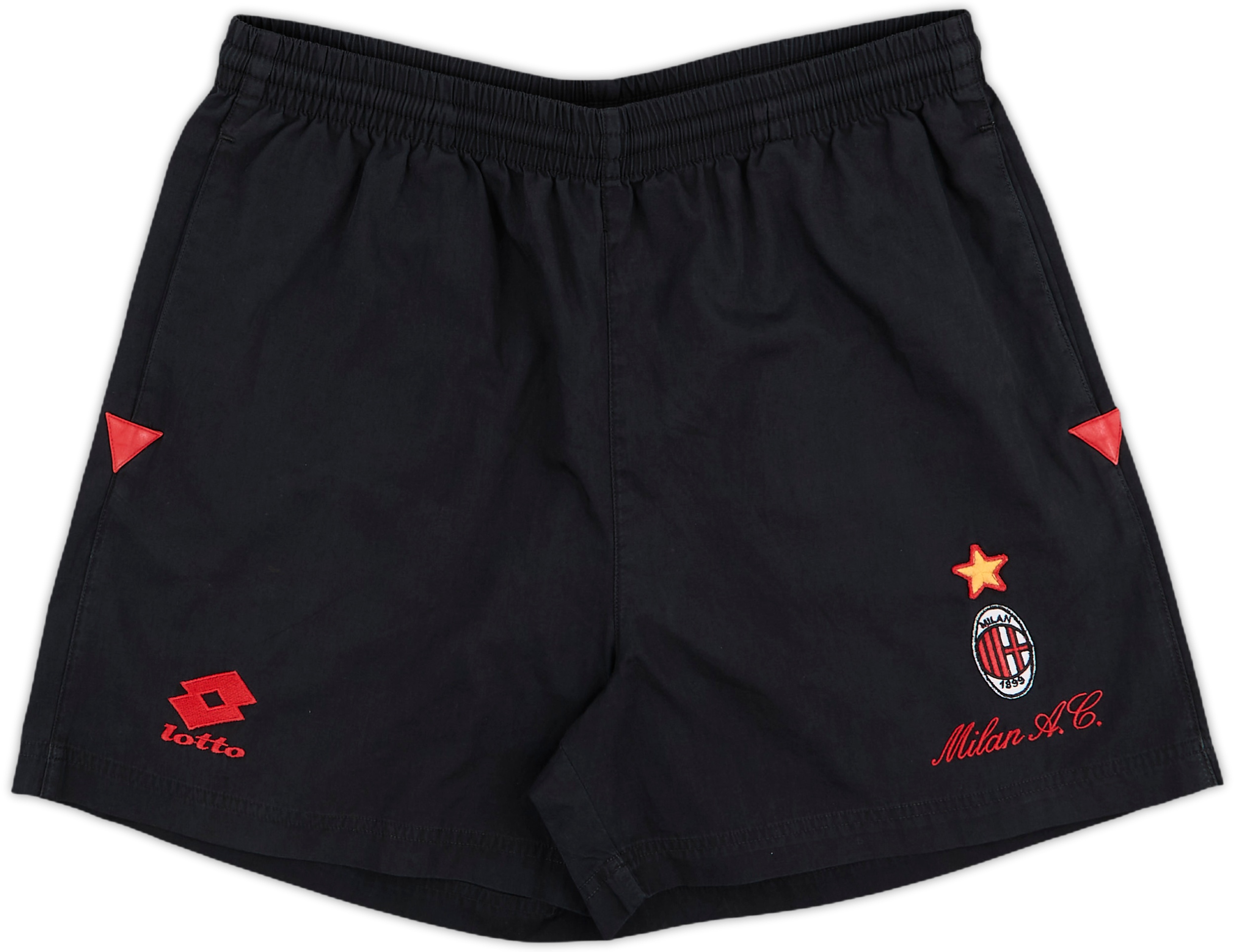 1996-97 AC Milan Lotto Training Shorts - 9/10 - (M)