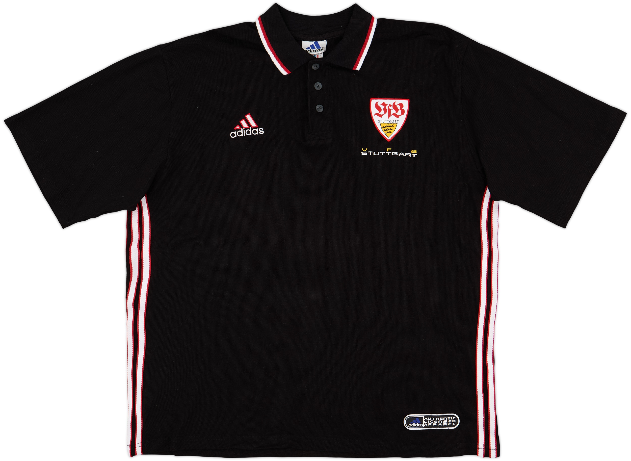 1999-00 Stuttgart adidas Polo Shirt - 9/10 - (XL)