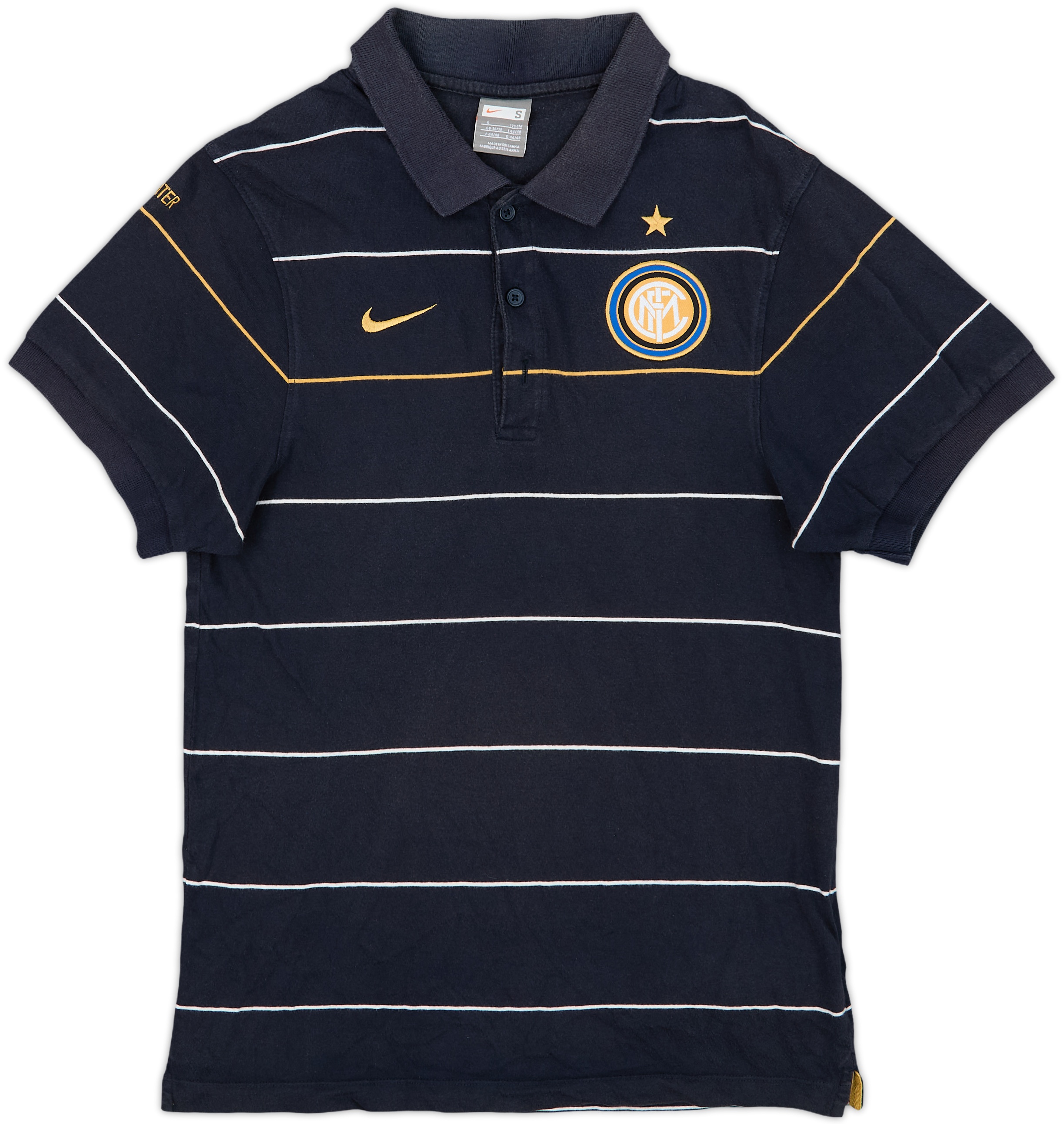 2009-10 Inter Milan Nike Polo Shirt - 7/10 - (S)