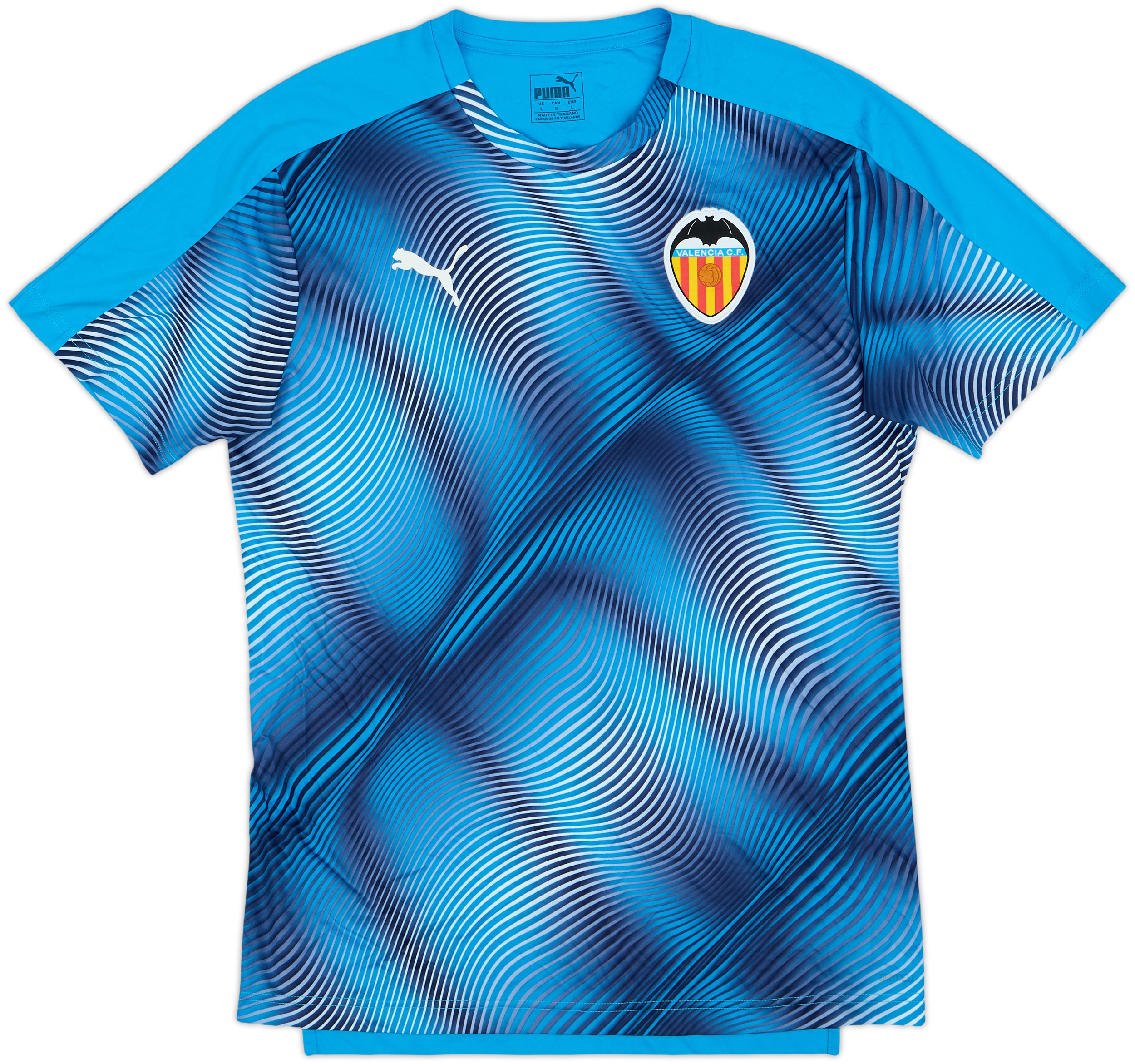2019-20 Valencia Puma Training Shirt - 8/10 - (L)