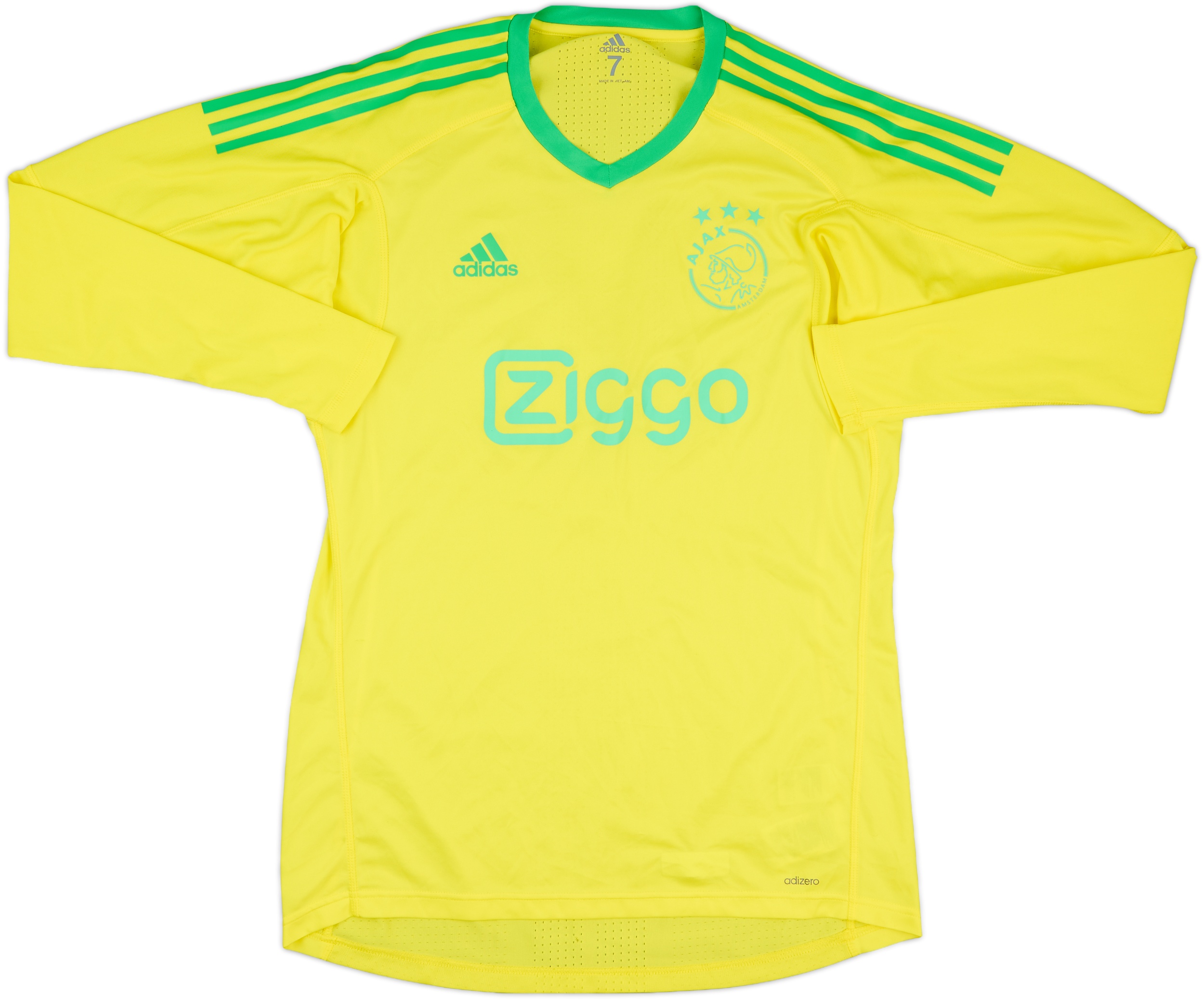 2017-18 Ajax Match Issue GK Shirt #12