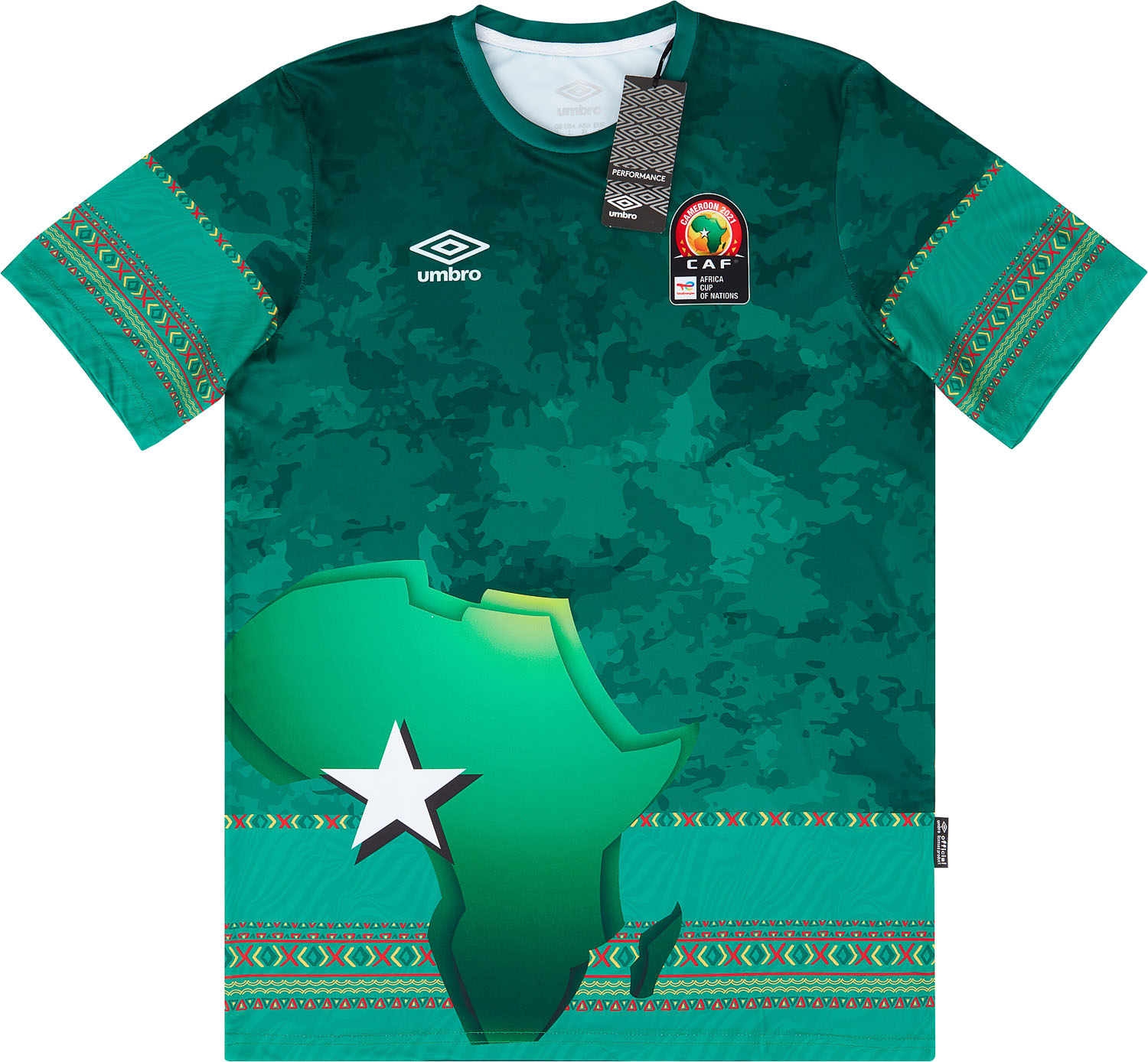 2021 AFCON Cameroon Tournament Shirt