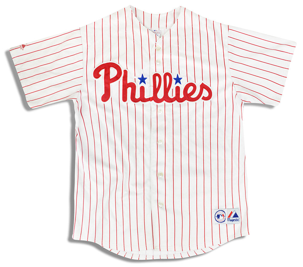 2000-09 Philadelphia Phillies Majestic Jersey (Home) L