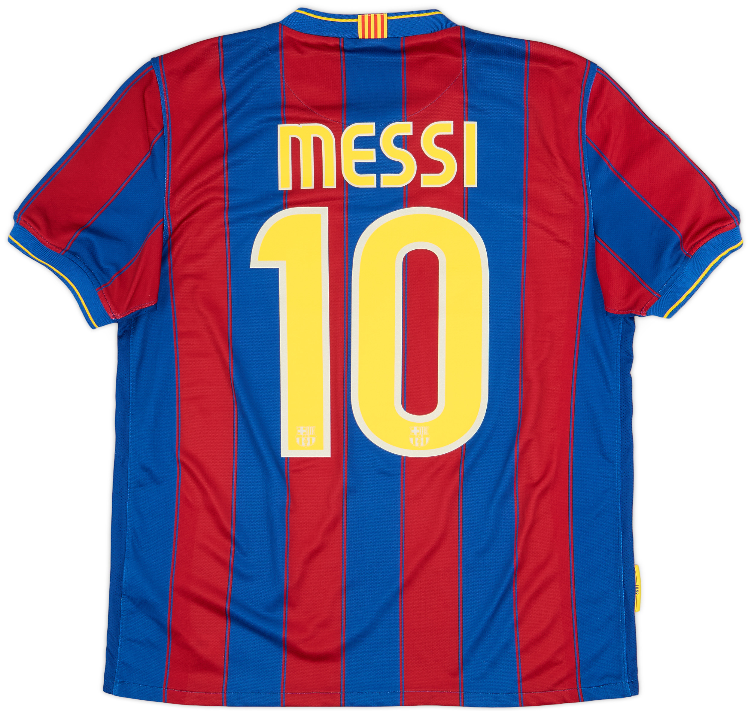 2009-10 Barcelona Home Shirt Messi #10 - 9/10 - (M)