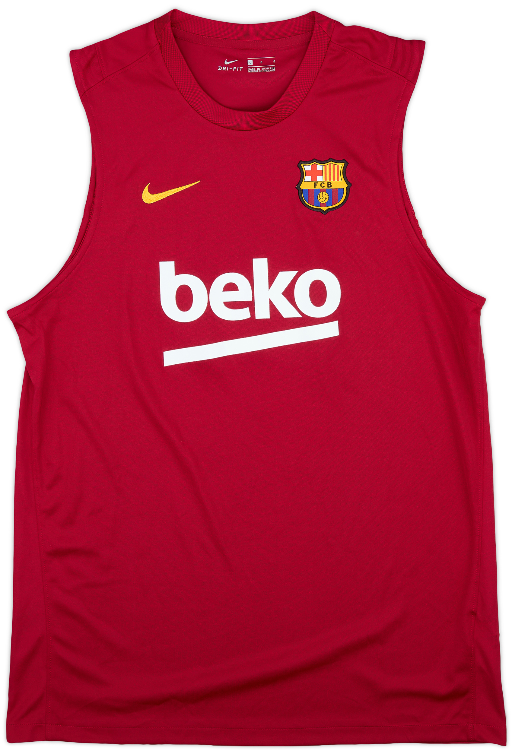 2020-21 Barcelona Nike Training Vest - 10/10 - (L)