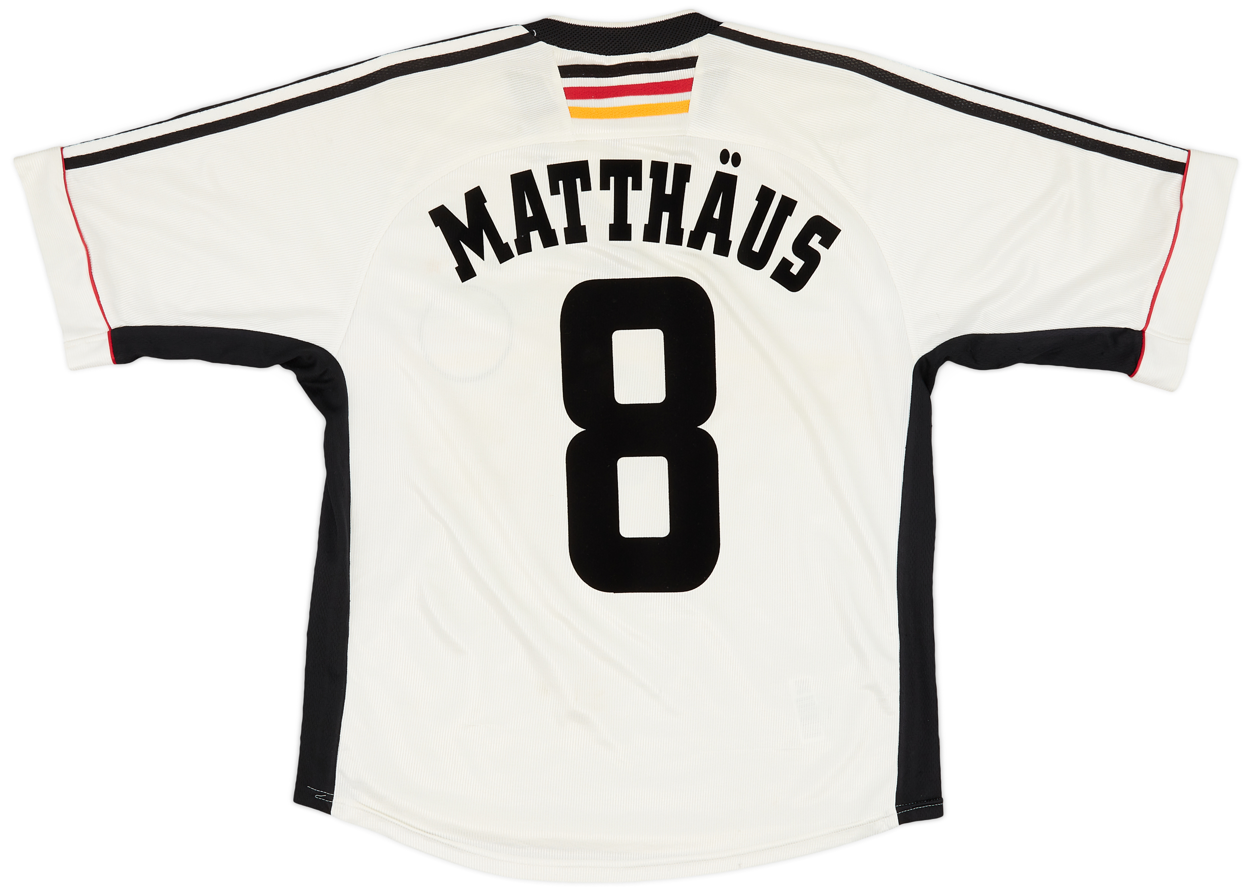 1998-00 Germany Home Shirt Matthaus #8 - 6/10 - (M)