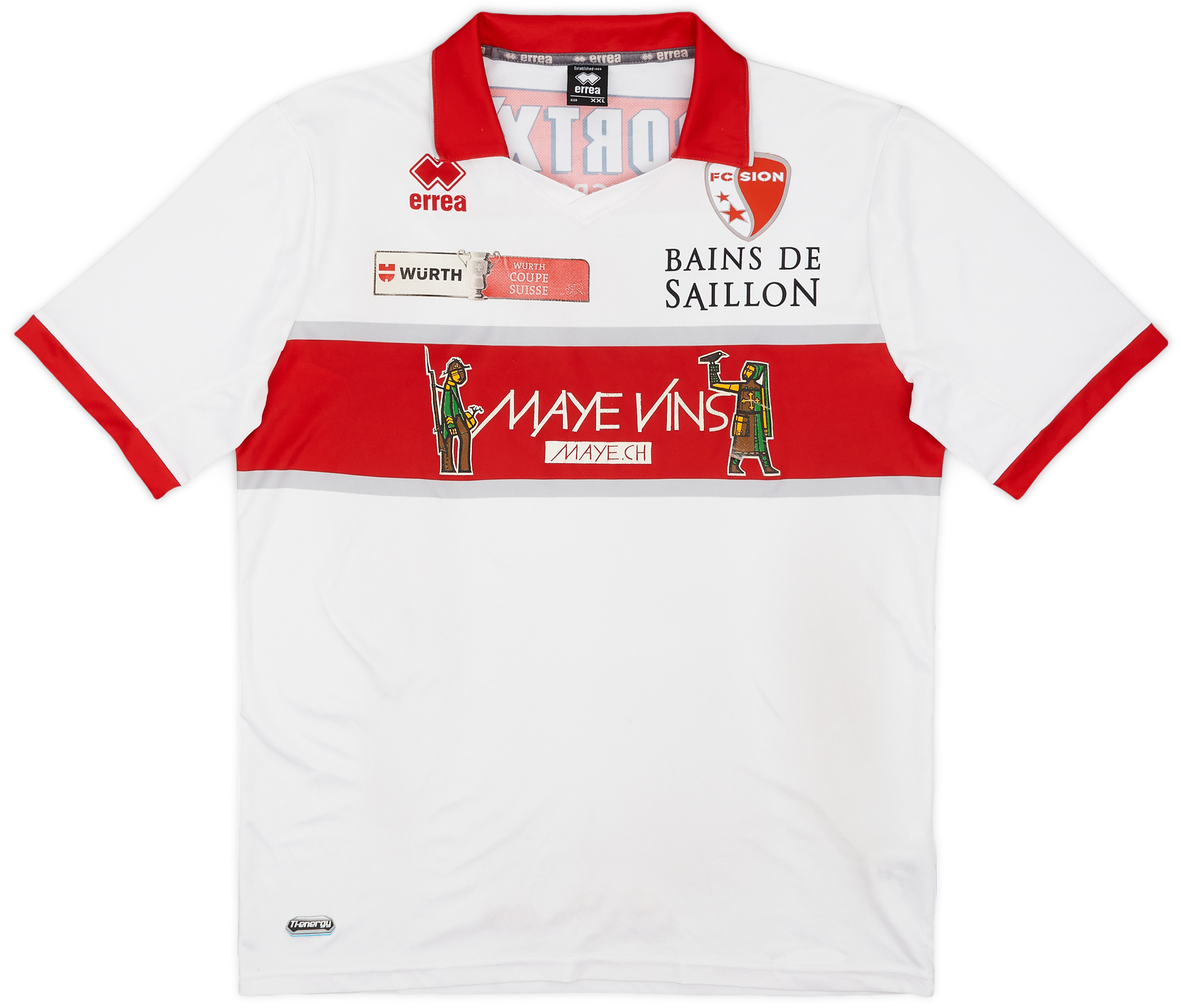 2013-14 FC Sion Home Shirt - 7/10 - (XXL)