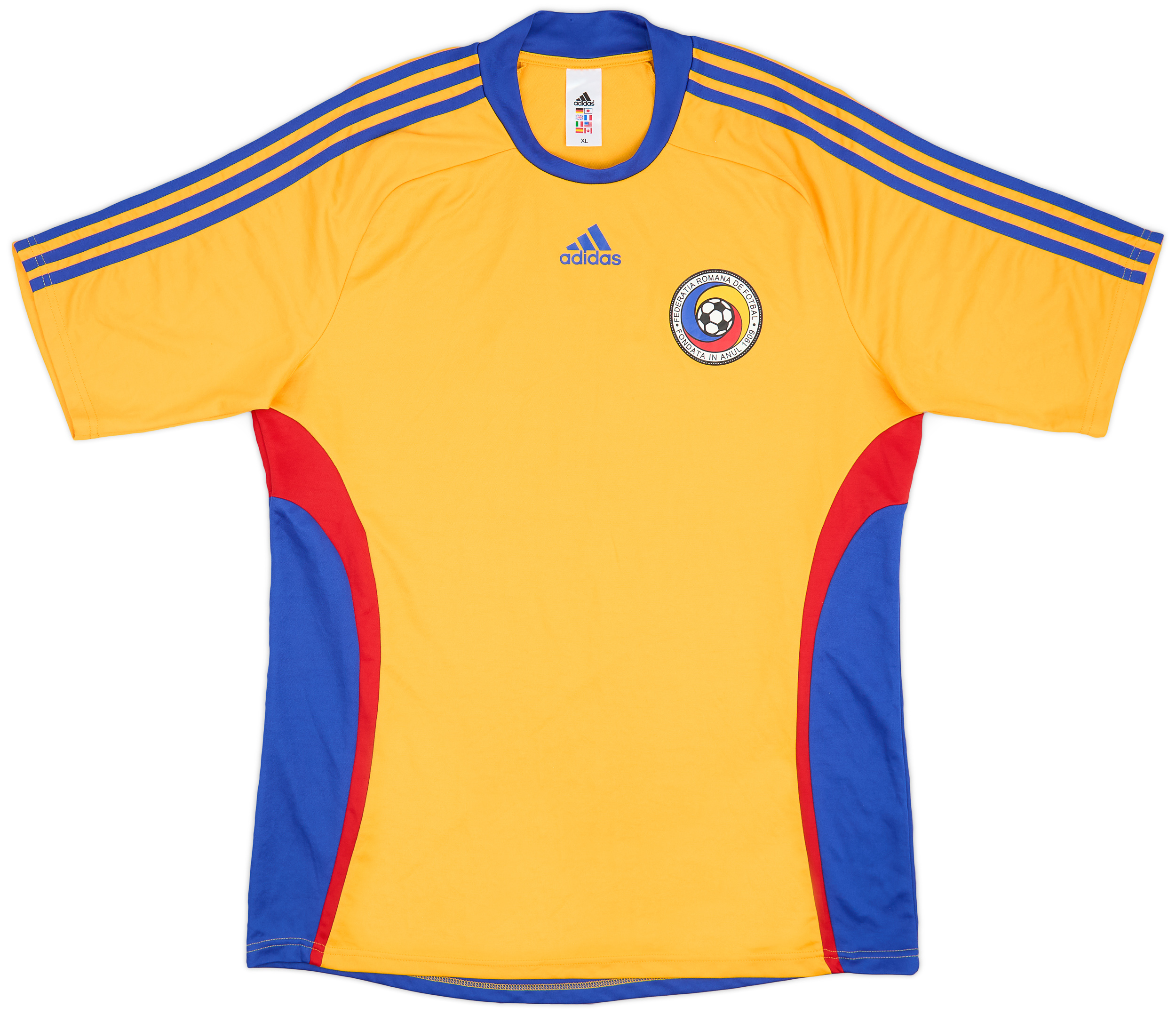 2008-09 Romania Basic Home Shirt #16 - 7/10 - (XL)