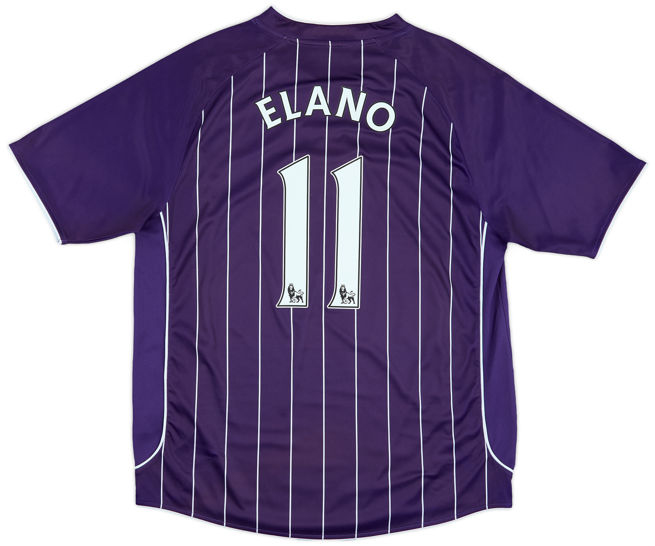 2007-08 Manchester City Away Shirt Elano #11 - 8/10 - (XL)