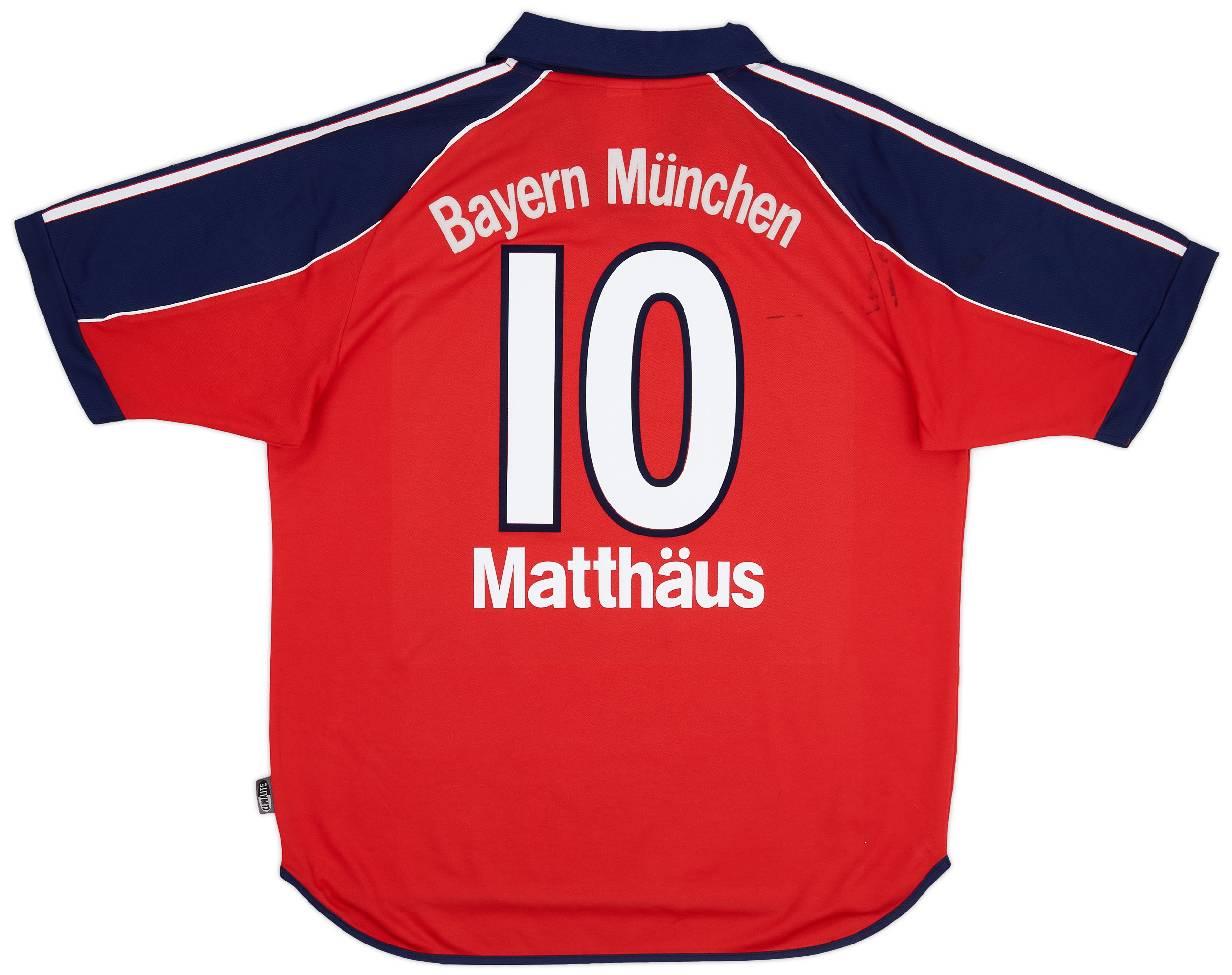 1999-01 Bayern Munich Home Shirt Matthaus #10 - 7/10 - (L)