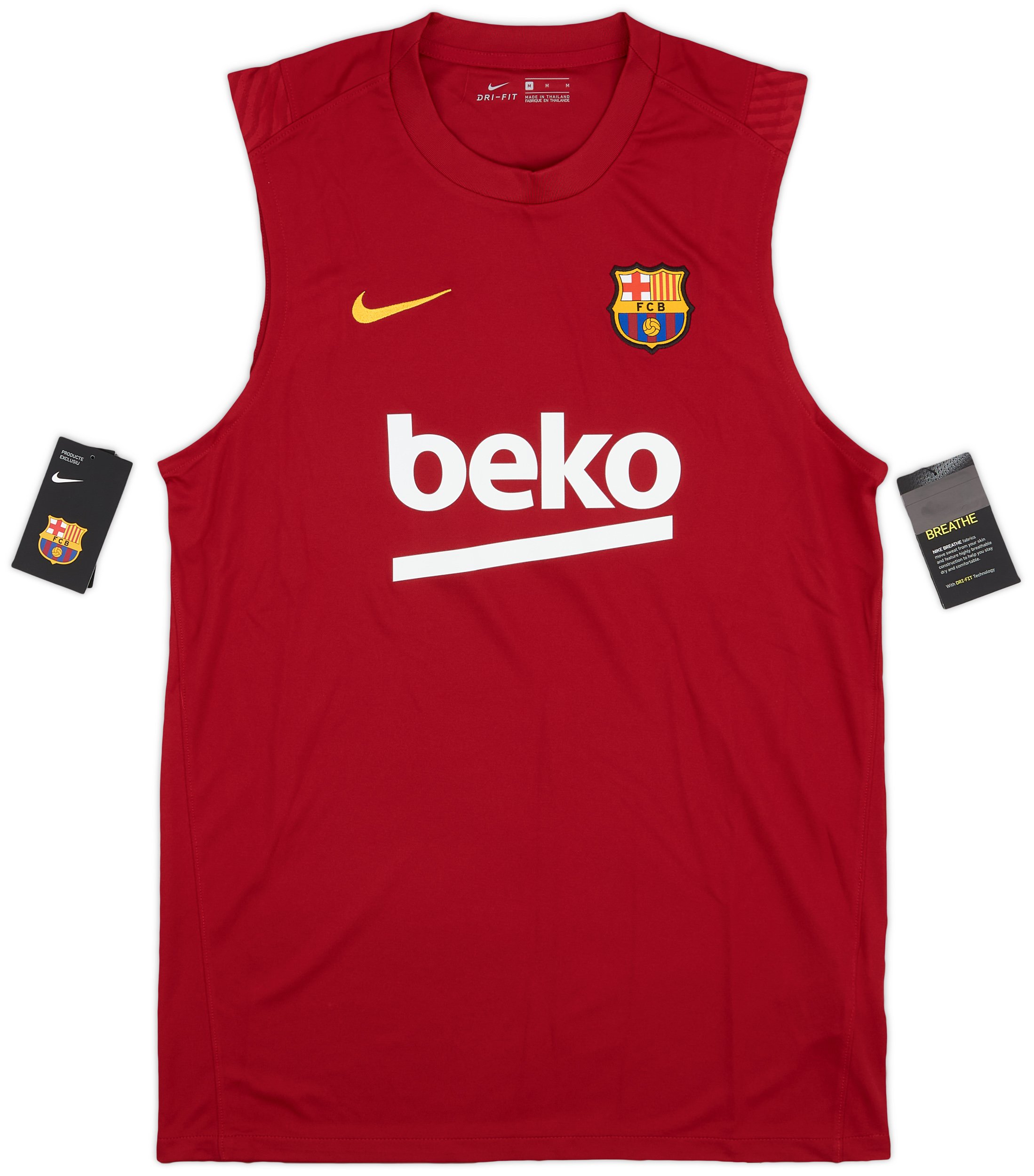 2020-21 Barcelona Nike Training Vest (S)