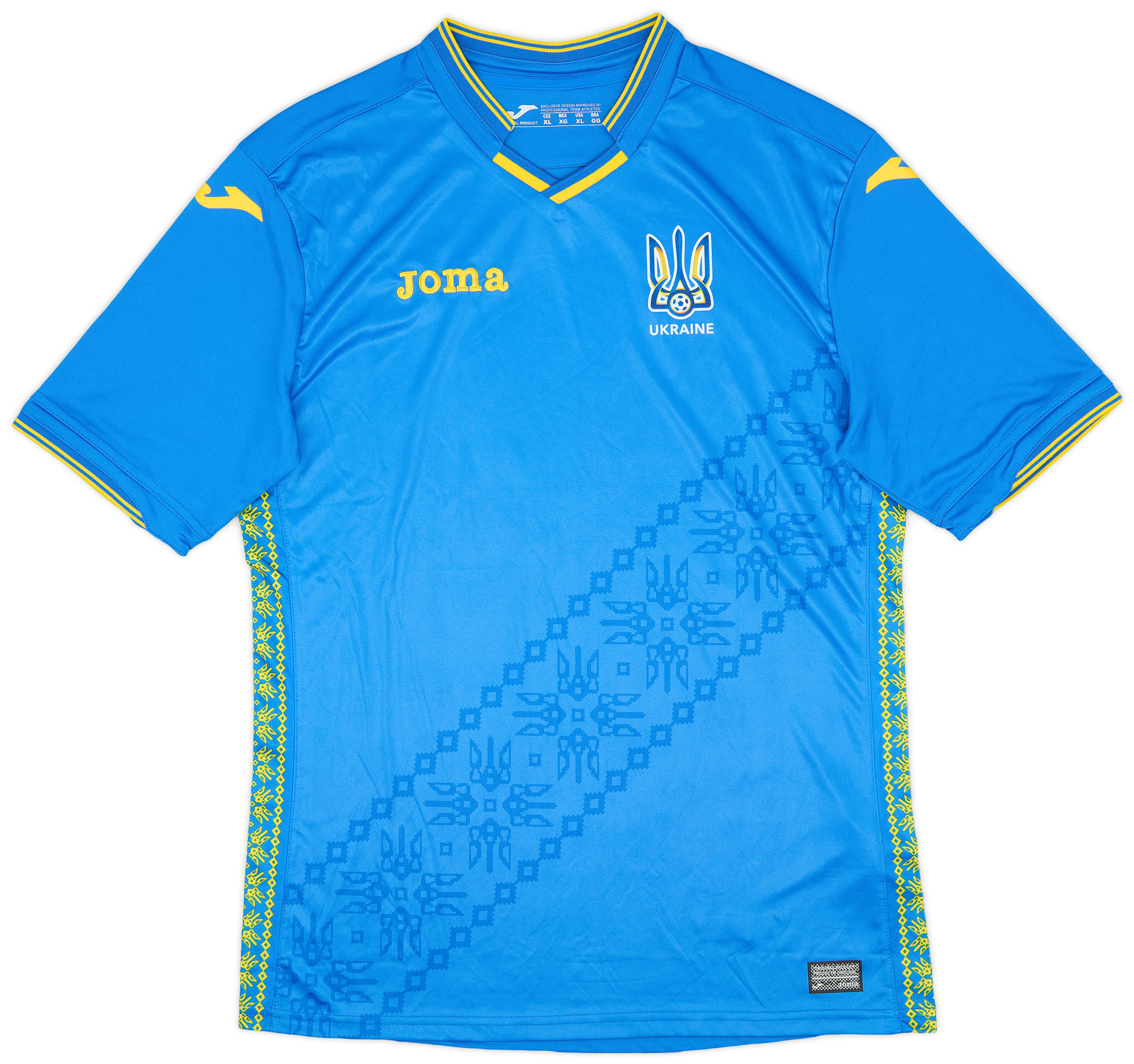 2020-21 Ukraine Away Shirt - 9/10 - (XXL)