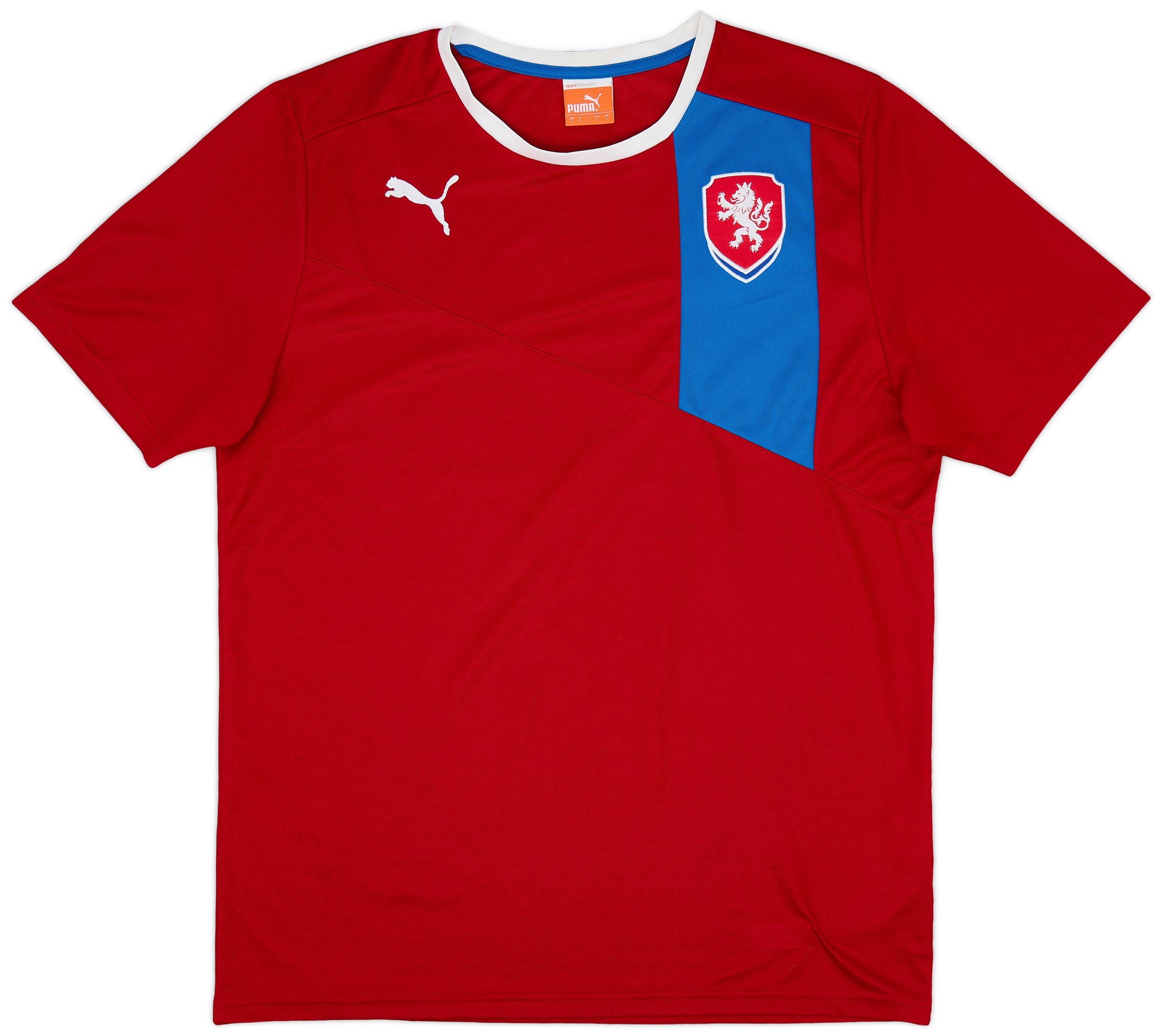 2012-13 Czech Republic Home Shirt - 9/10 - (L)