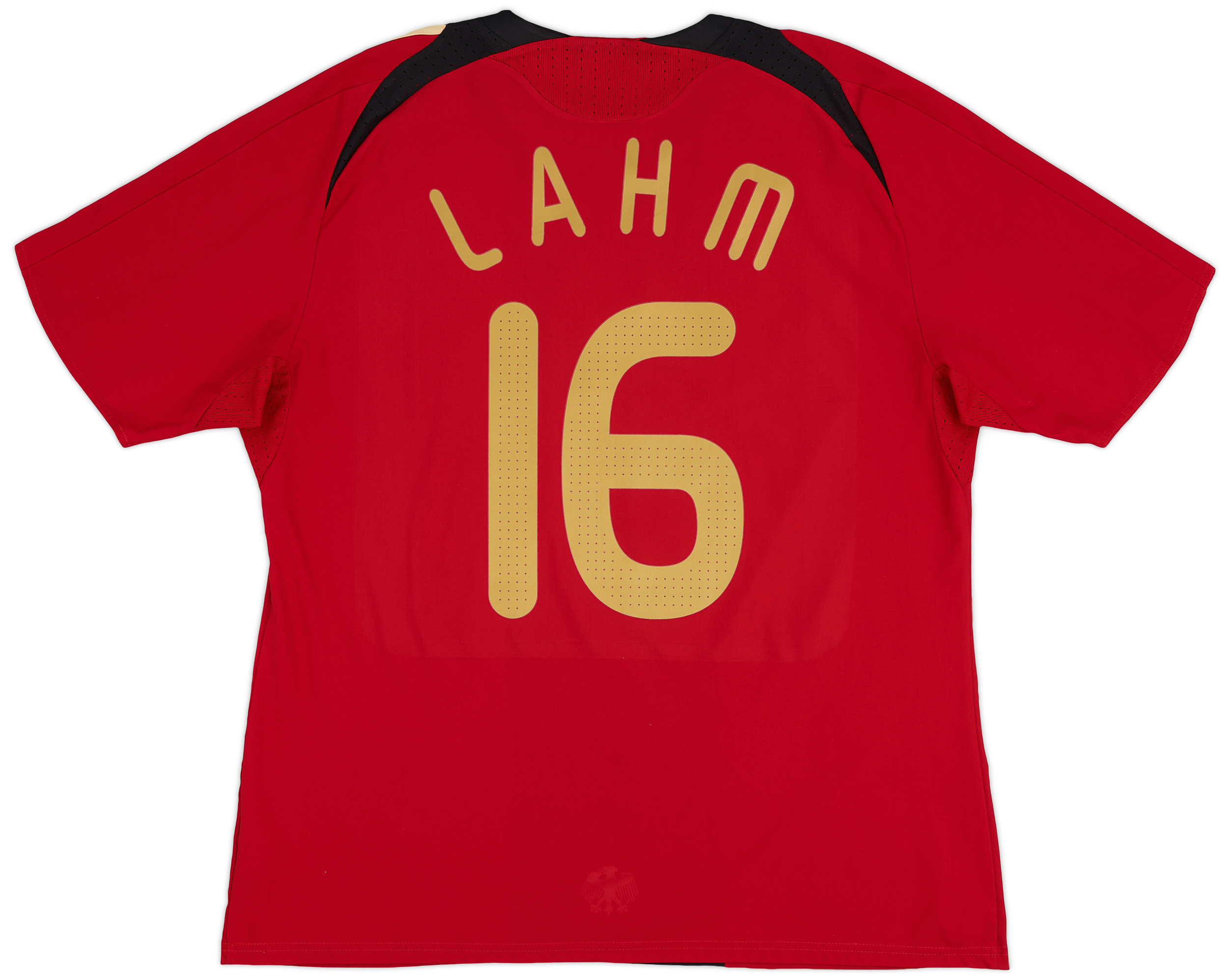 2008-09 Germany Away Shirt Lahm #16 - 8/10 - (XL)