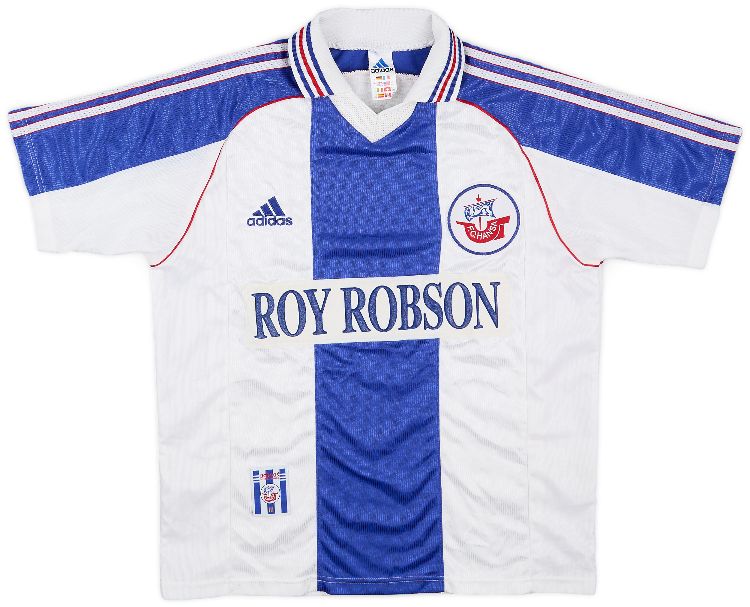 1998-99 Hansa Rostock Home Shirt - 8/10 - (XL.Boys)
