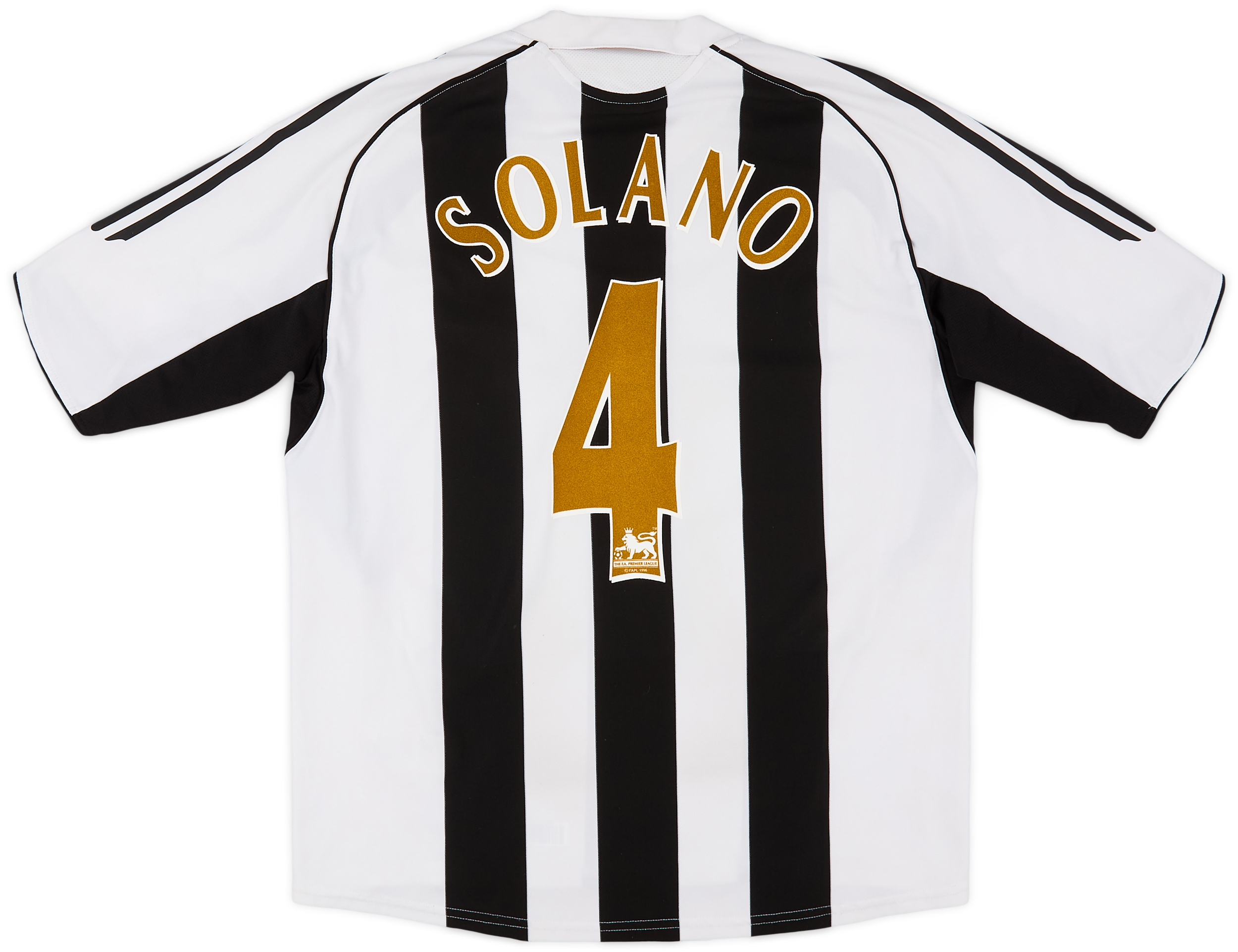 2005-07 Newcastle Home Shirt Solano #4 - 7/10 - (L)