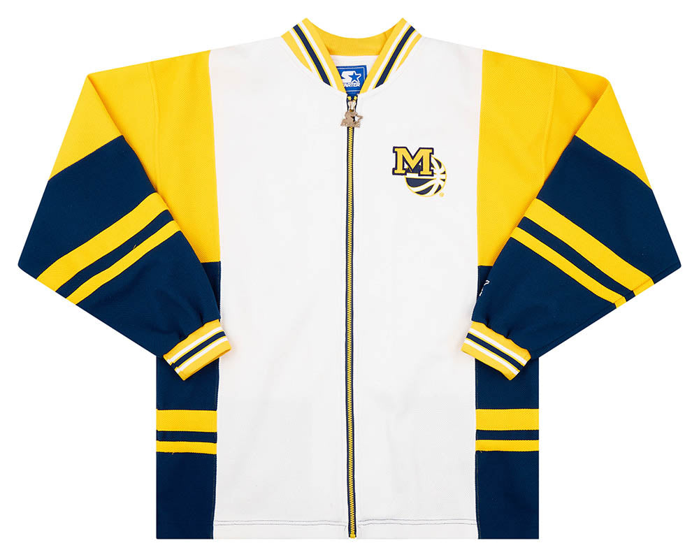 1990s Michigan Wolverines Starter Warm-Up Jacket L