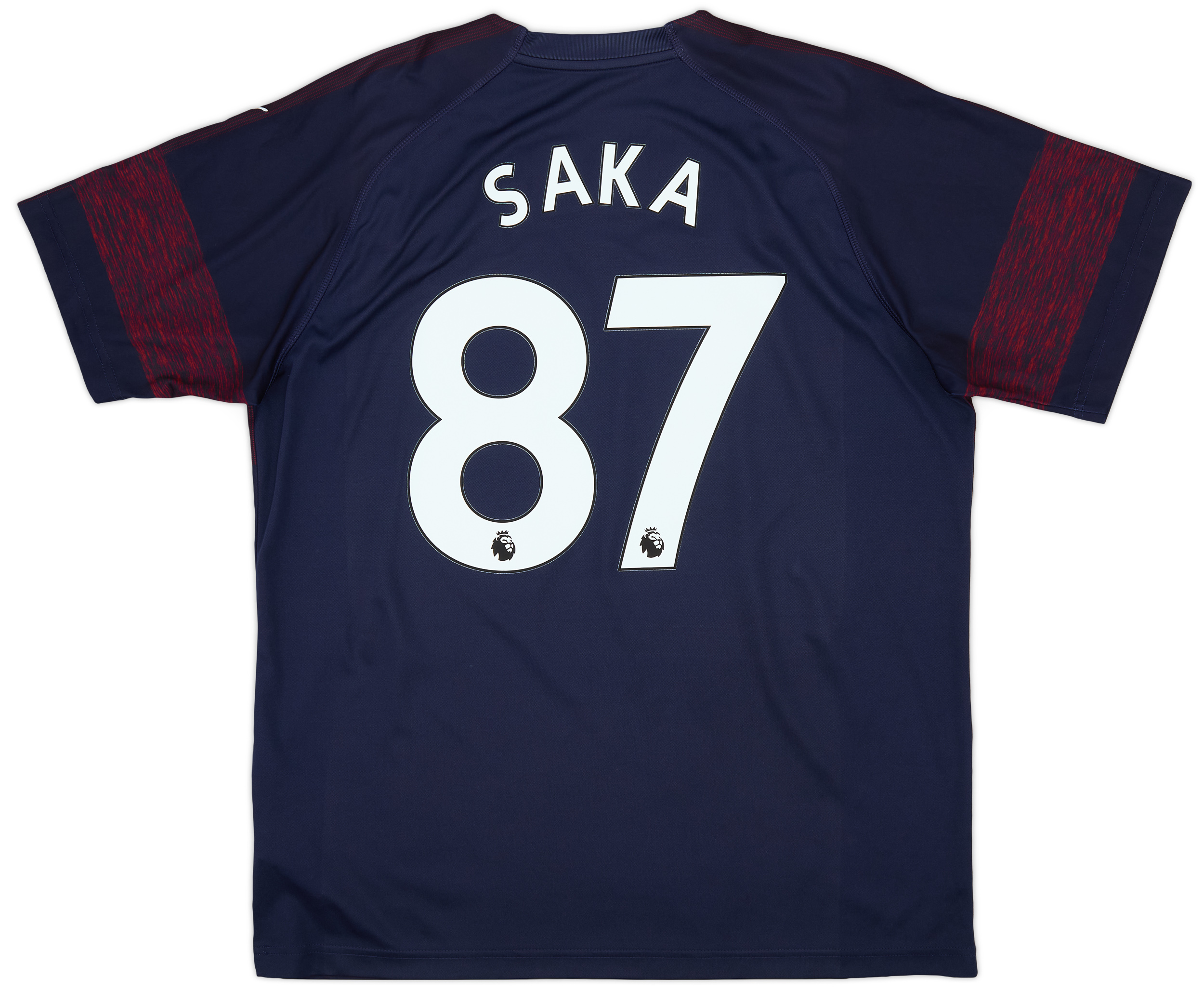 2018-19 Arsenal Away Shirt Saka #87 - 7/10 - (XL)