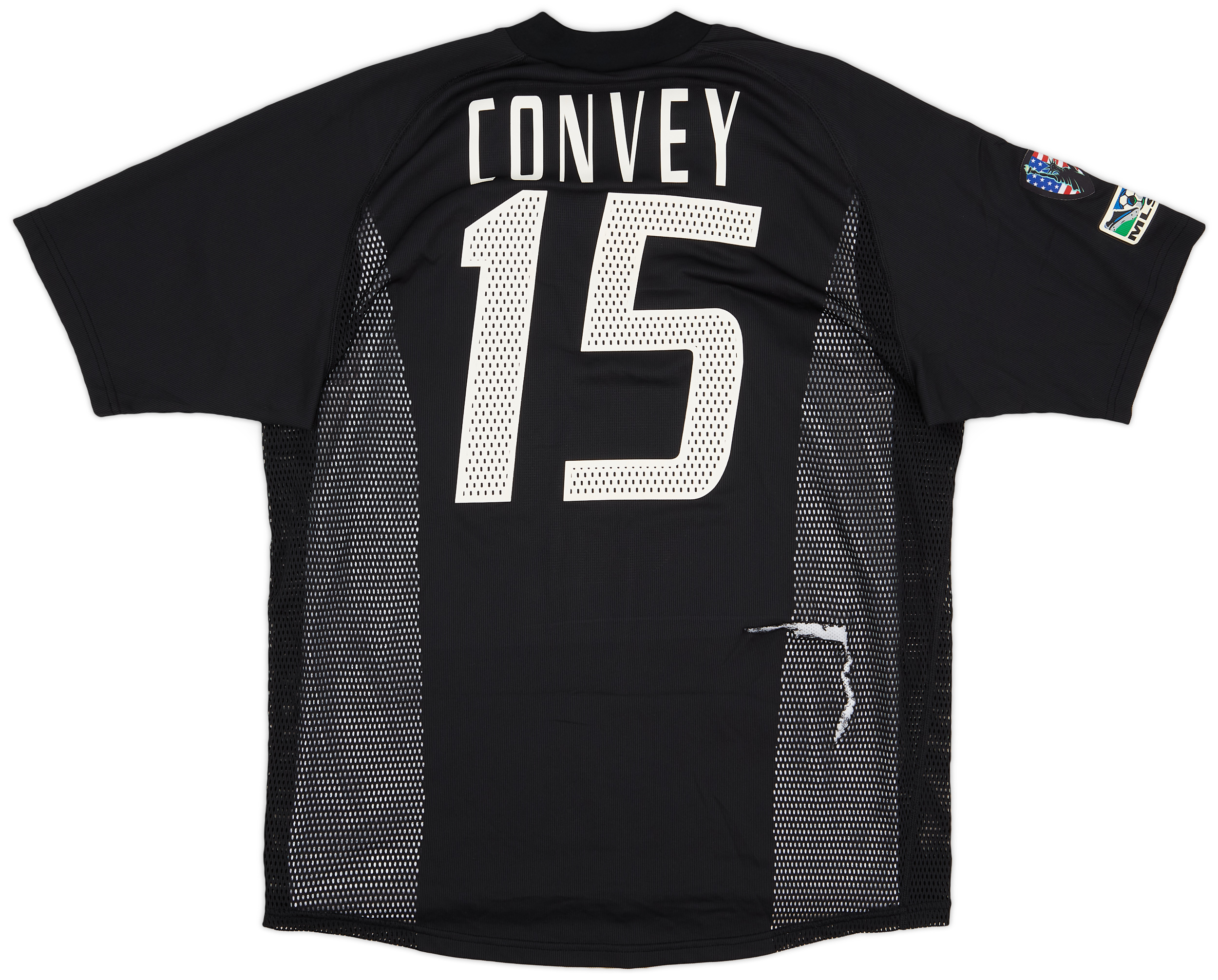 2002-03 DC United Match Issue Home Shirt Convey #15