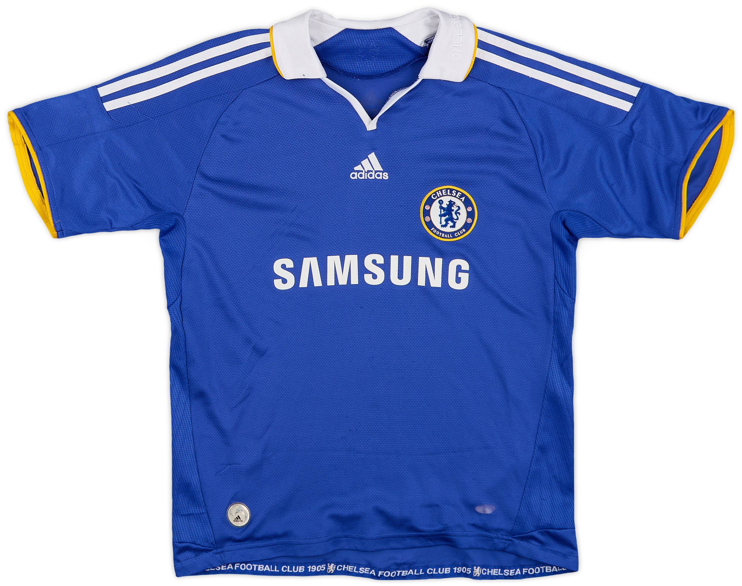 2008-09 Chelsea Home Shirt - 3/10 - (L.Boys)