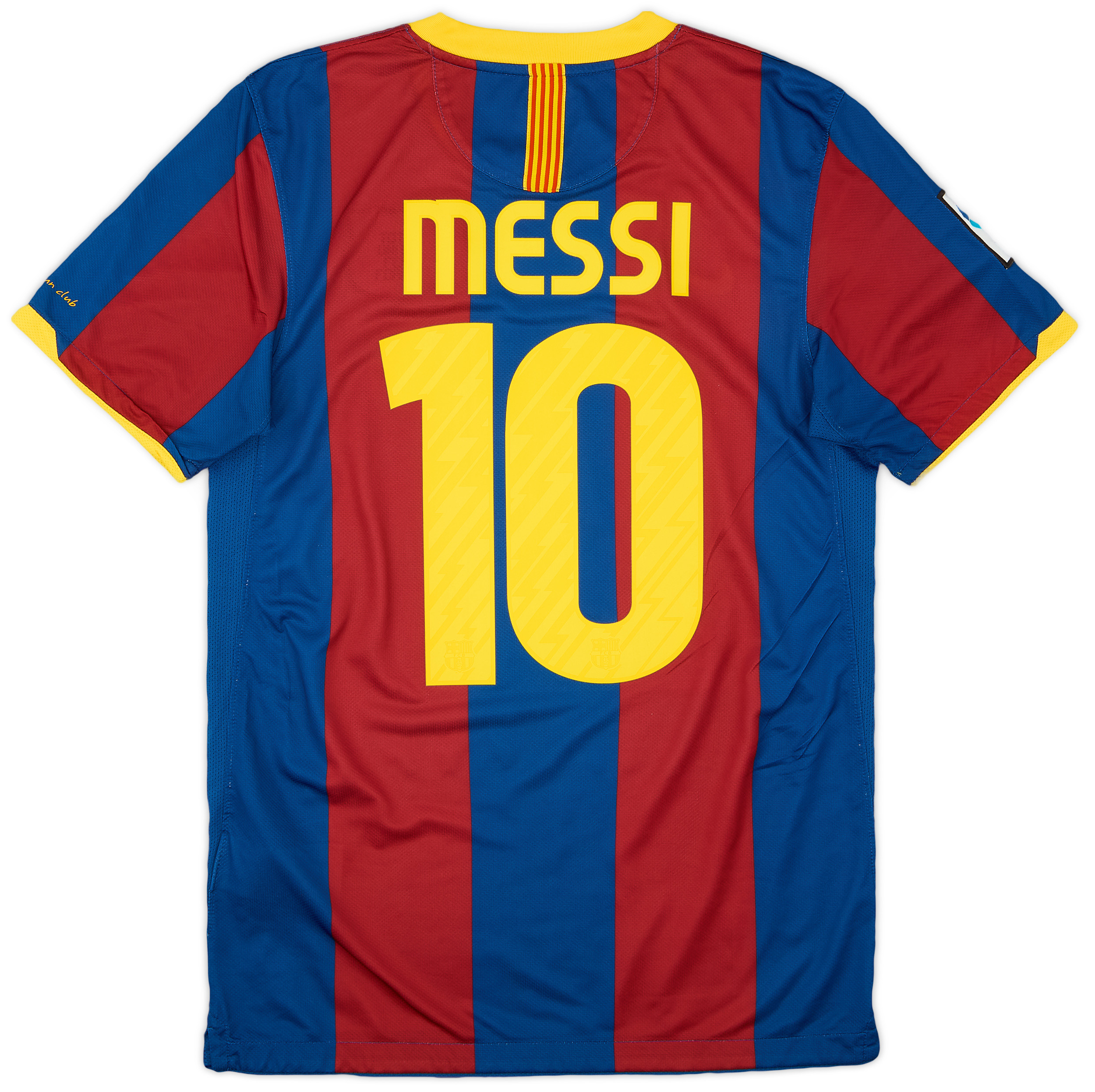 2010-11 Barcelona Home Shirt Messi #10 - 7/10 - (S)