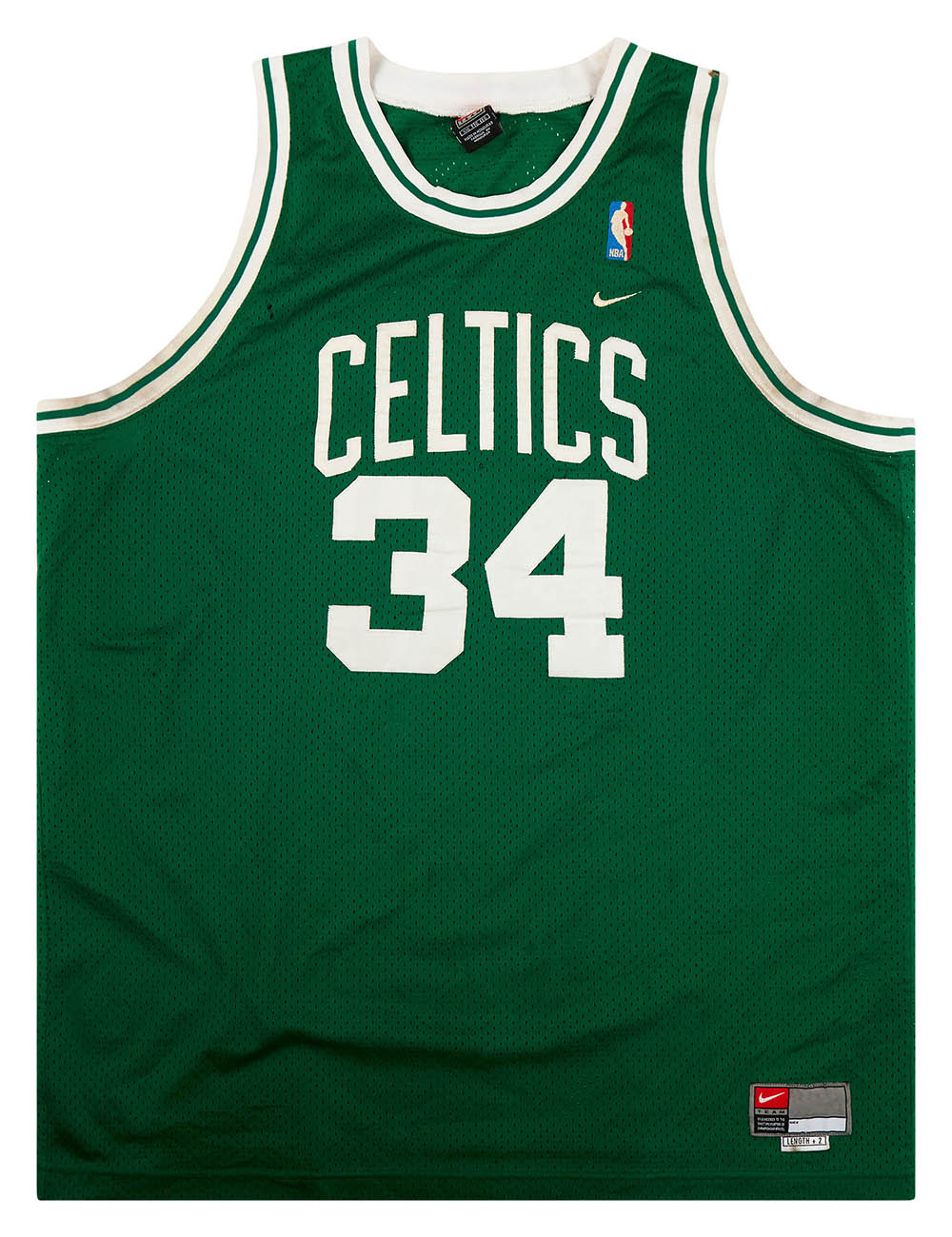 2000-04 Boston Celtics Pierce #34 Nike Swingman Jersey (Away) XXL