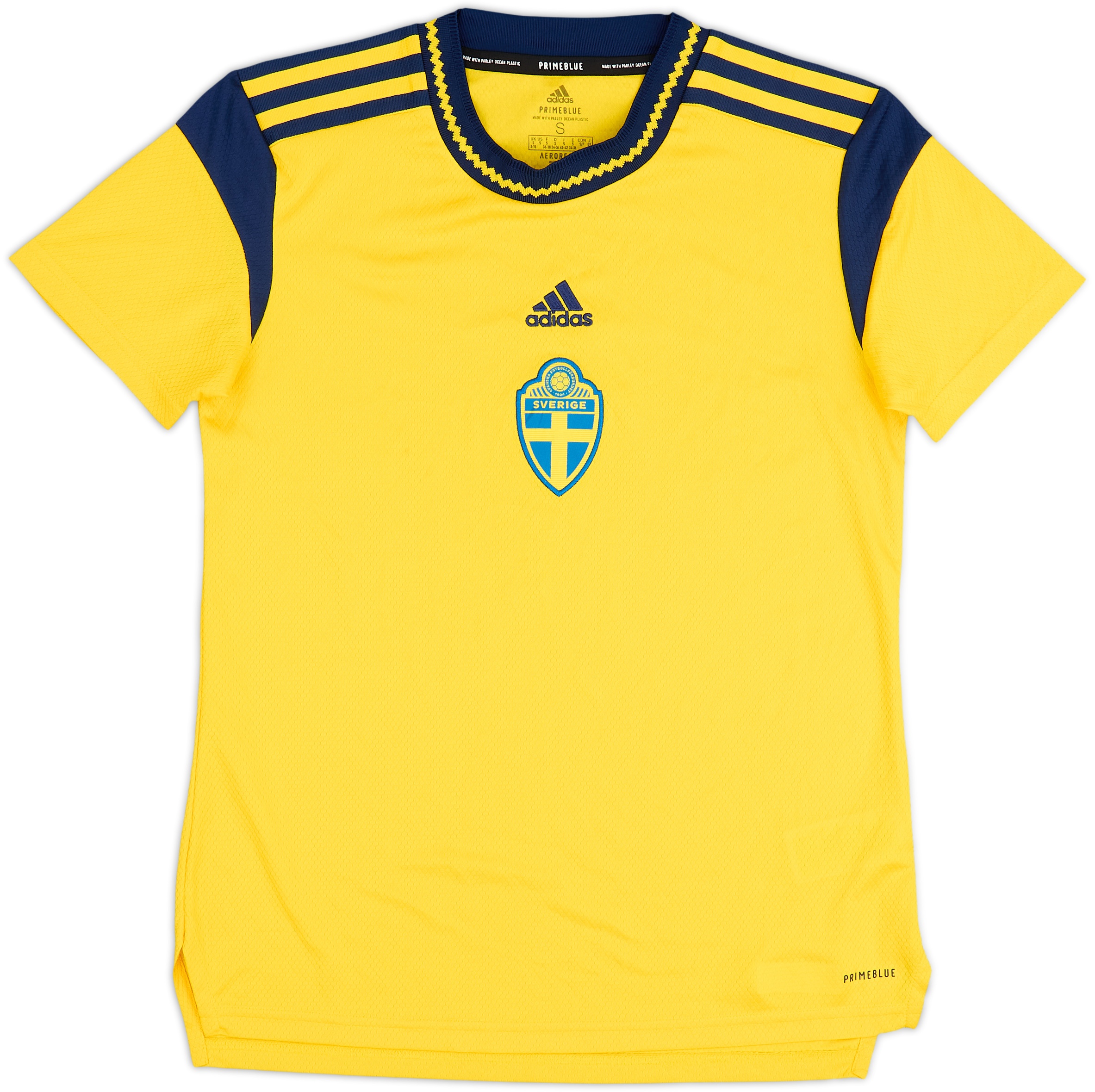 2022-23 Sweden Women's Home Shirt - 9/10 - (Women's S)