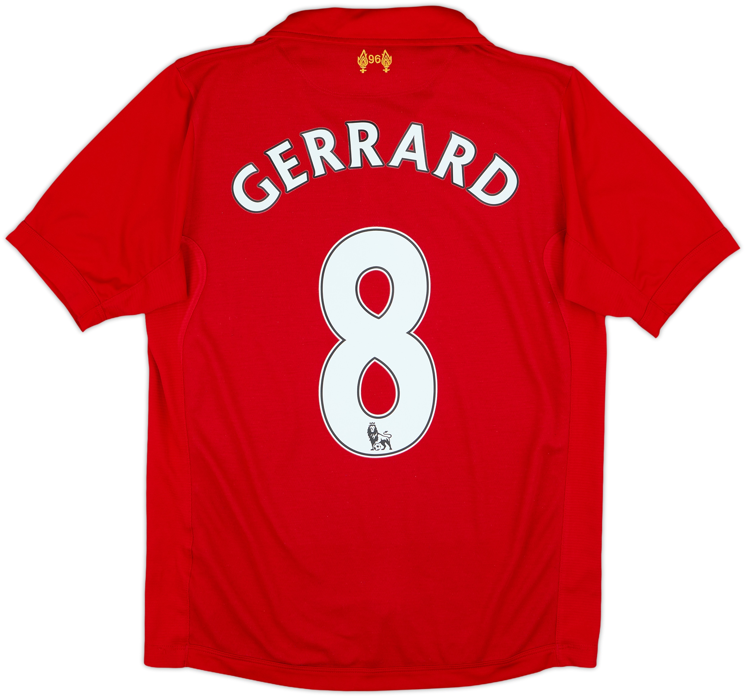 2012-13 Liverpool Home Shirt Gerrard #8 - 6/10 - (S)
