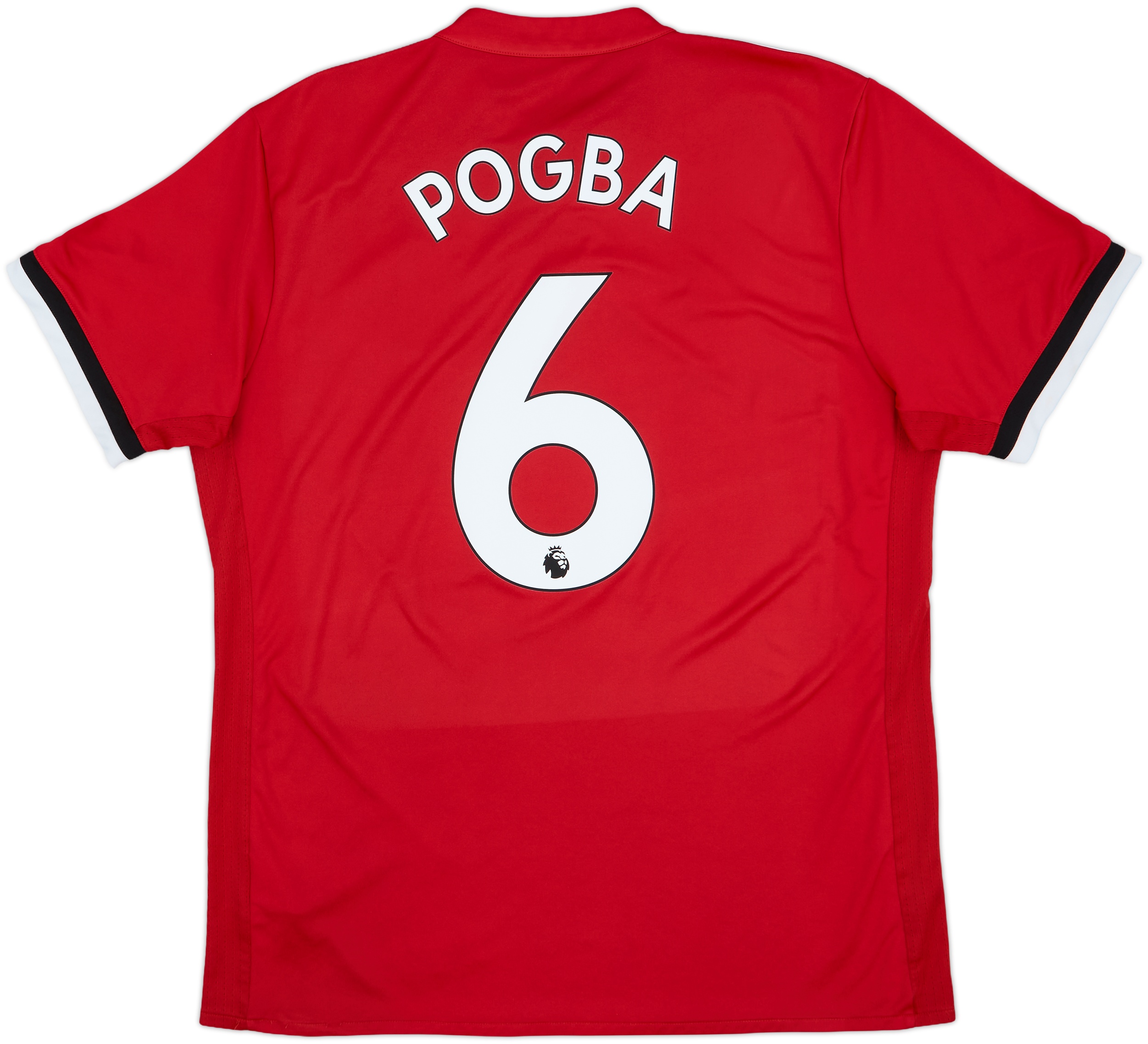 2017-18 Manchester United Home Shirt Pogba #6 - 7/10 - (L)