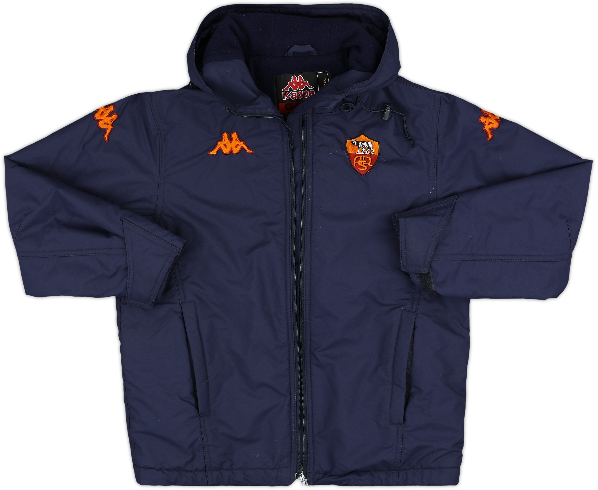 2000-01 Roma Kappa Padded Bench Coat - 3/10 - (XL.Boys)