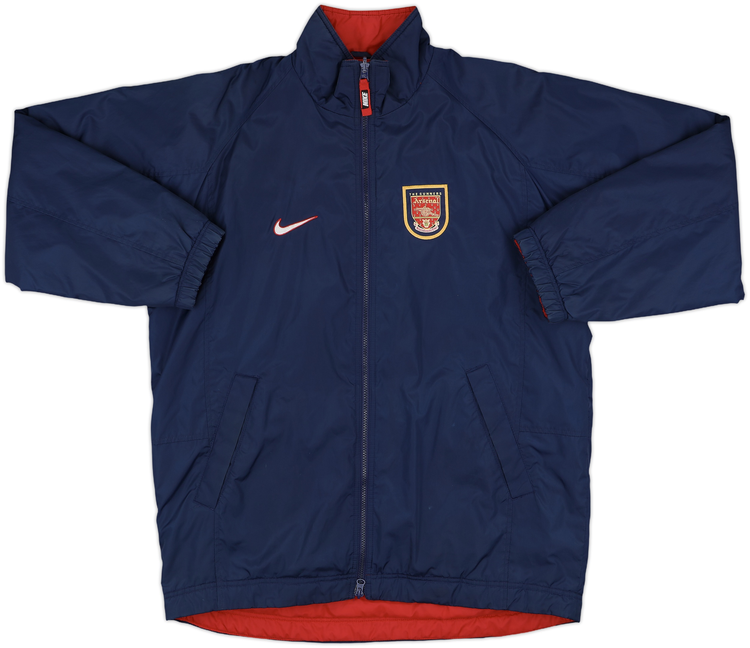 2001-02 Arsenal Nike Padded Bench Coat - 8/10 - (XL)