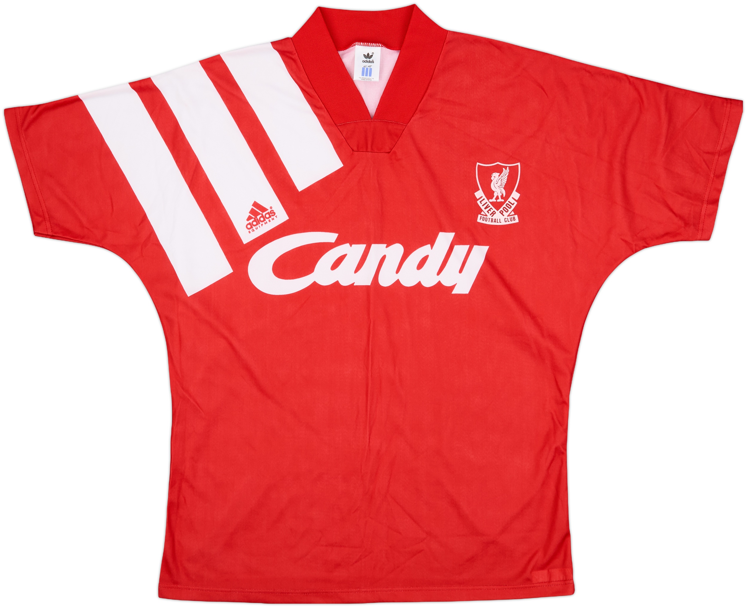 1991-92 Liverpool Home Shirt - 8/10 - (M/L)