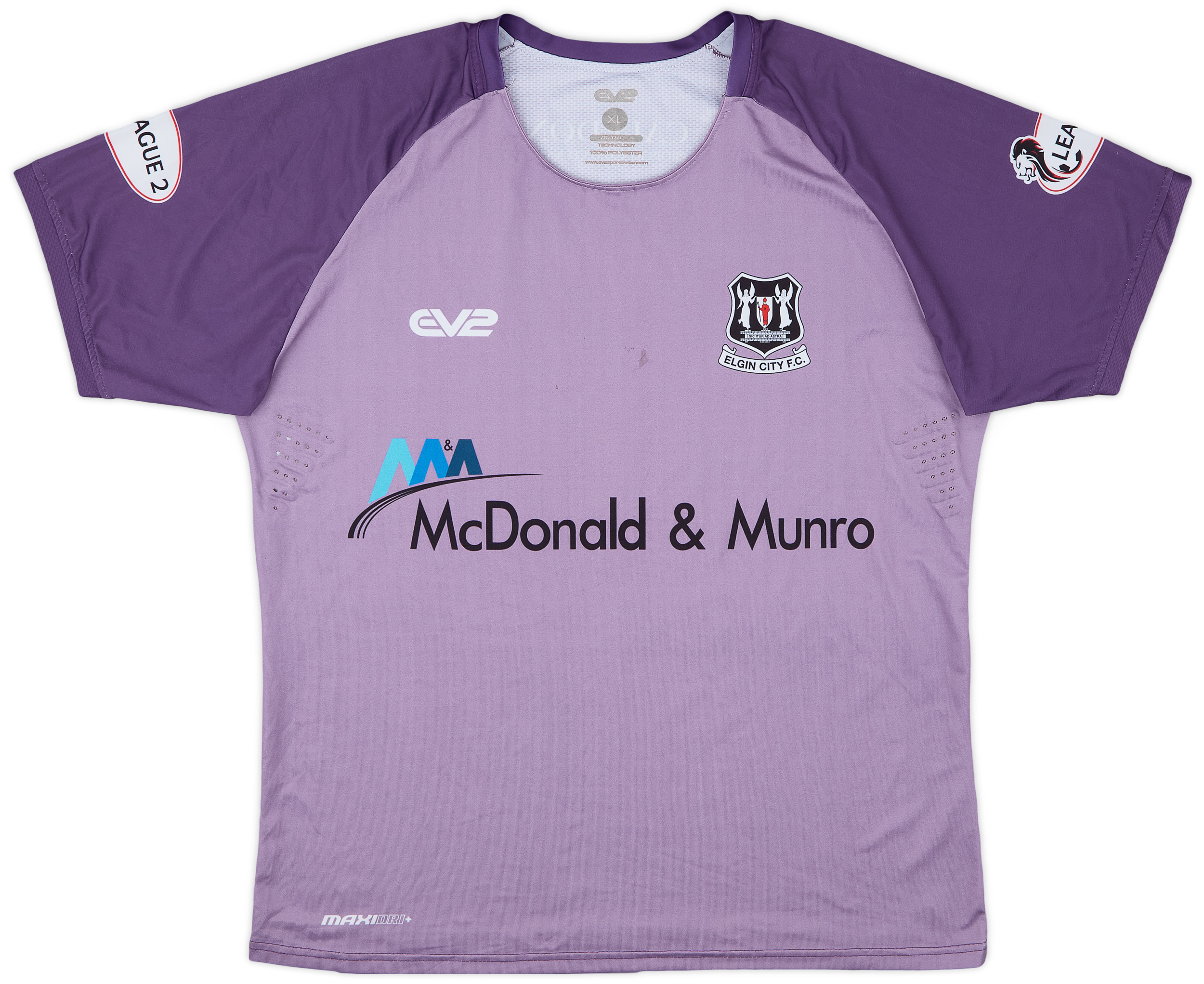 2018-19 Elgin City GK Shirt #1 - 6/10 - (XL)