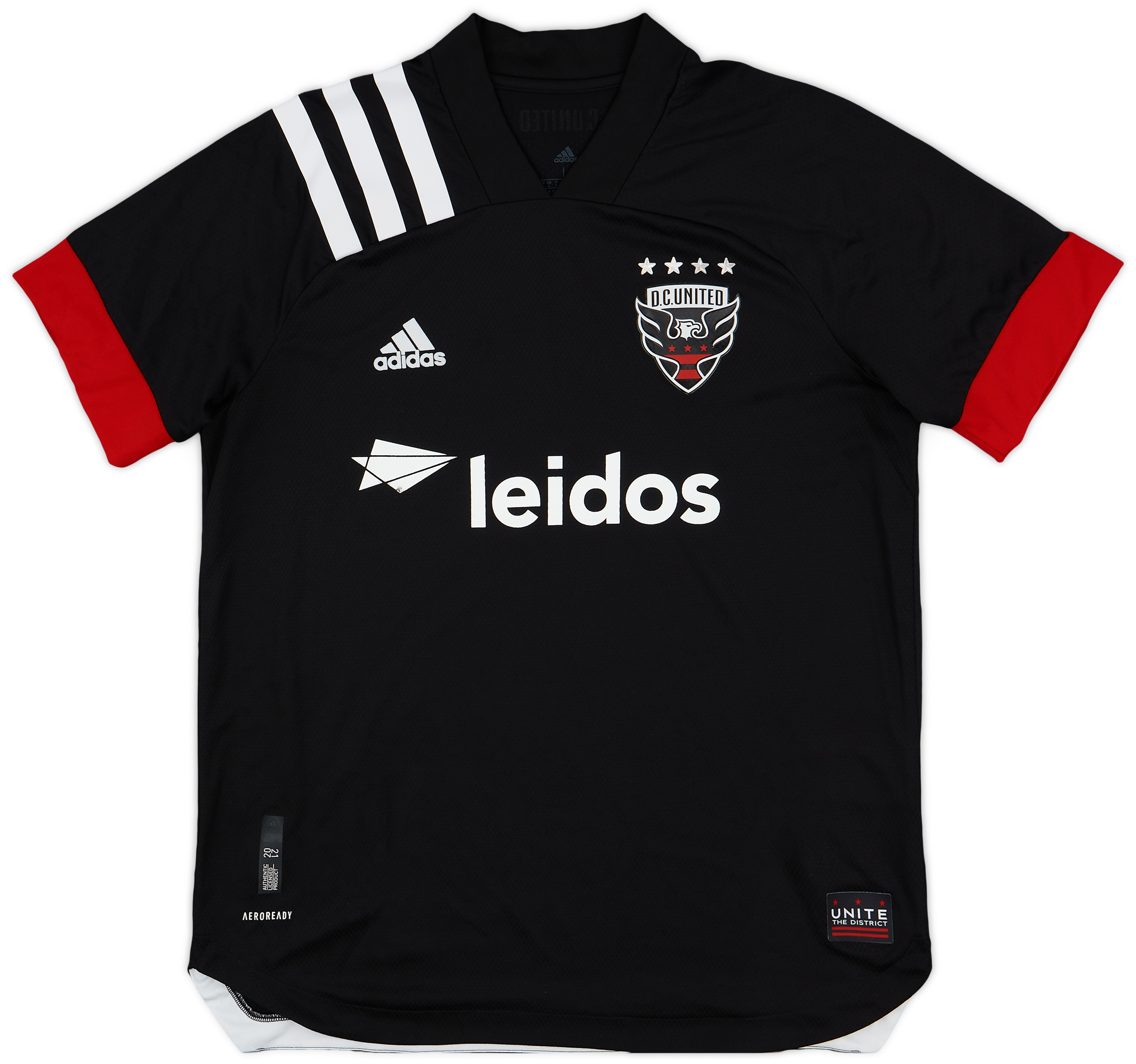 2020-21 DC United Authentic Home Shirt - 9/10 - (L)