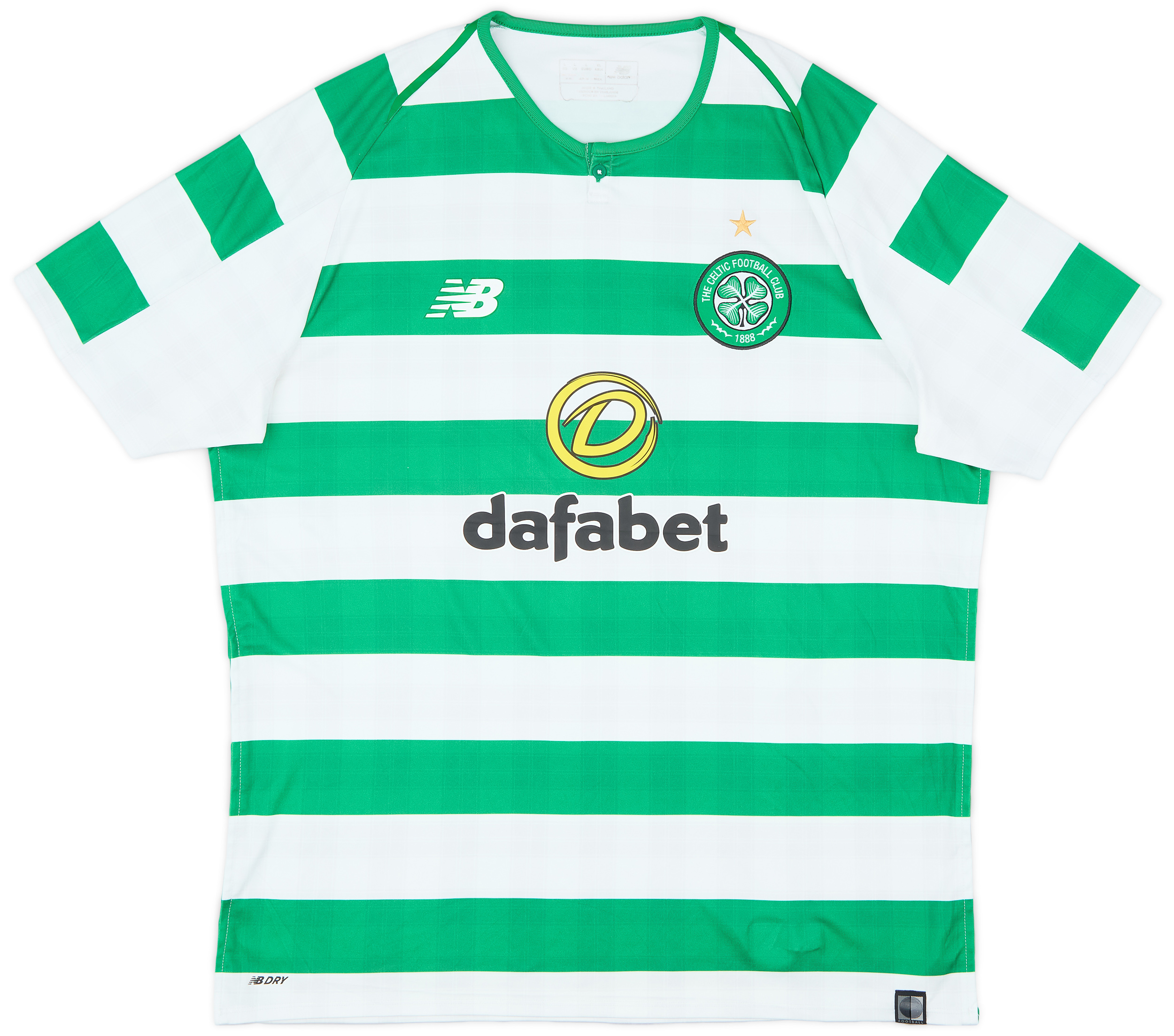 2018-19 Celtic Home Shirt - 9/10 - (L)