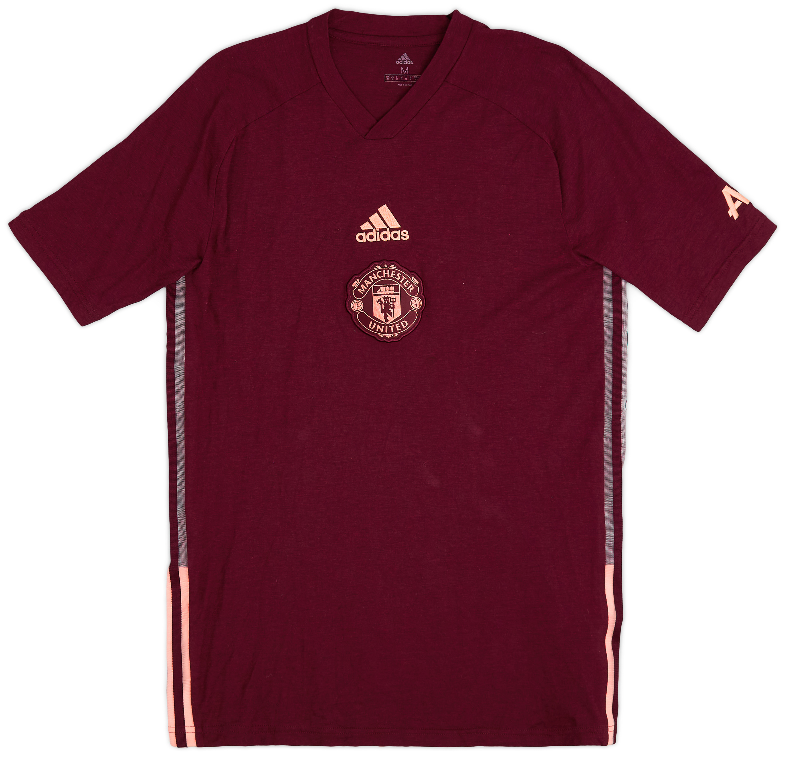 2020-21 Manchester United adidas Cotton Tee - 9/10 - (M)