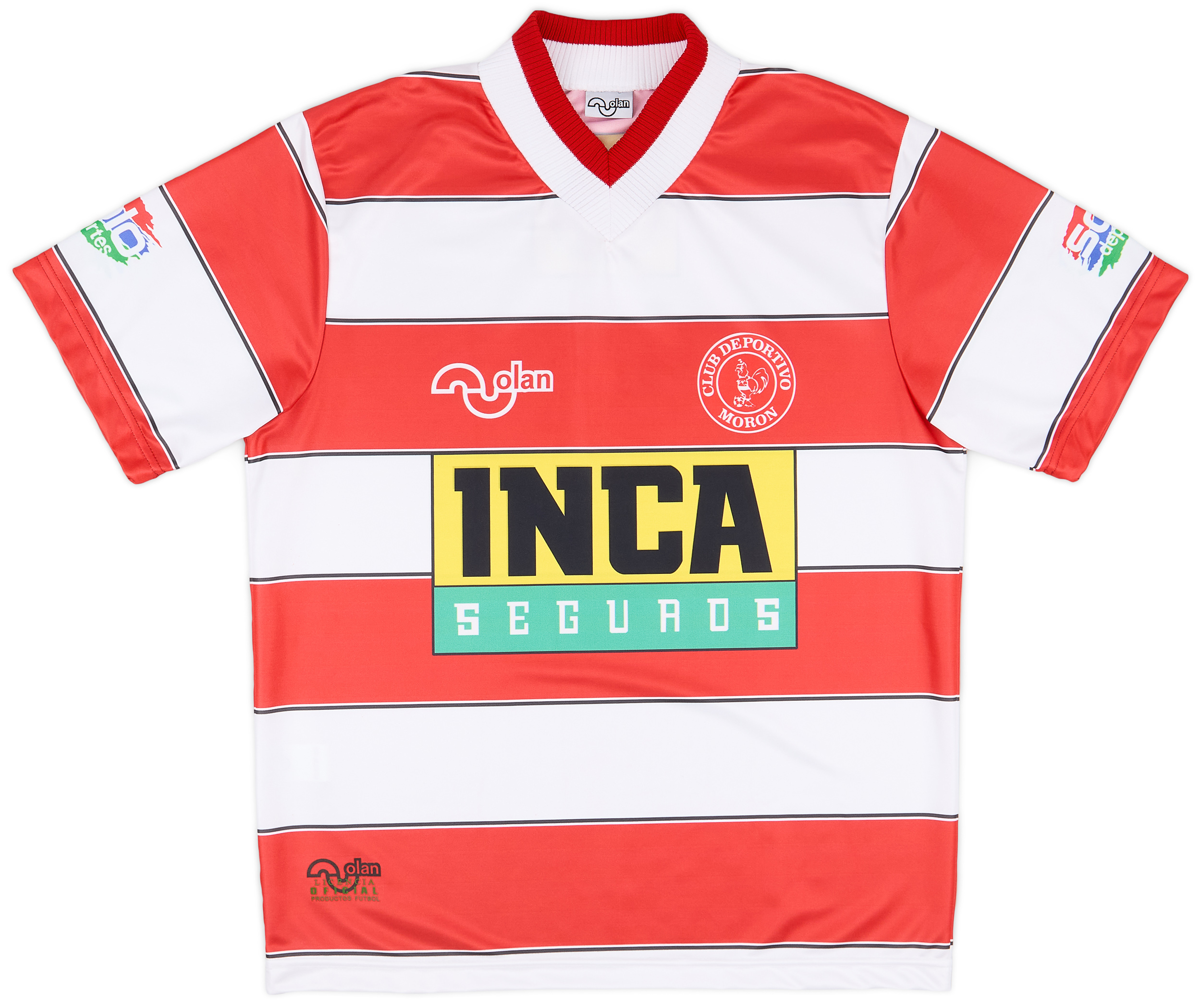 1995-96 Deportivo Moron Olan Reissue Home Shirt