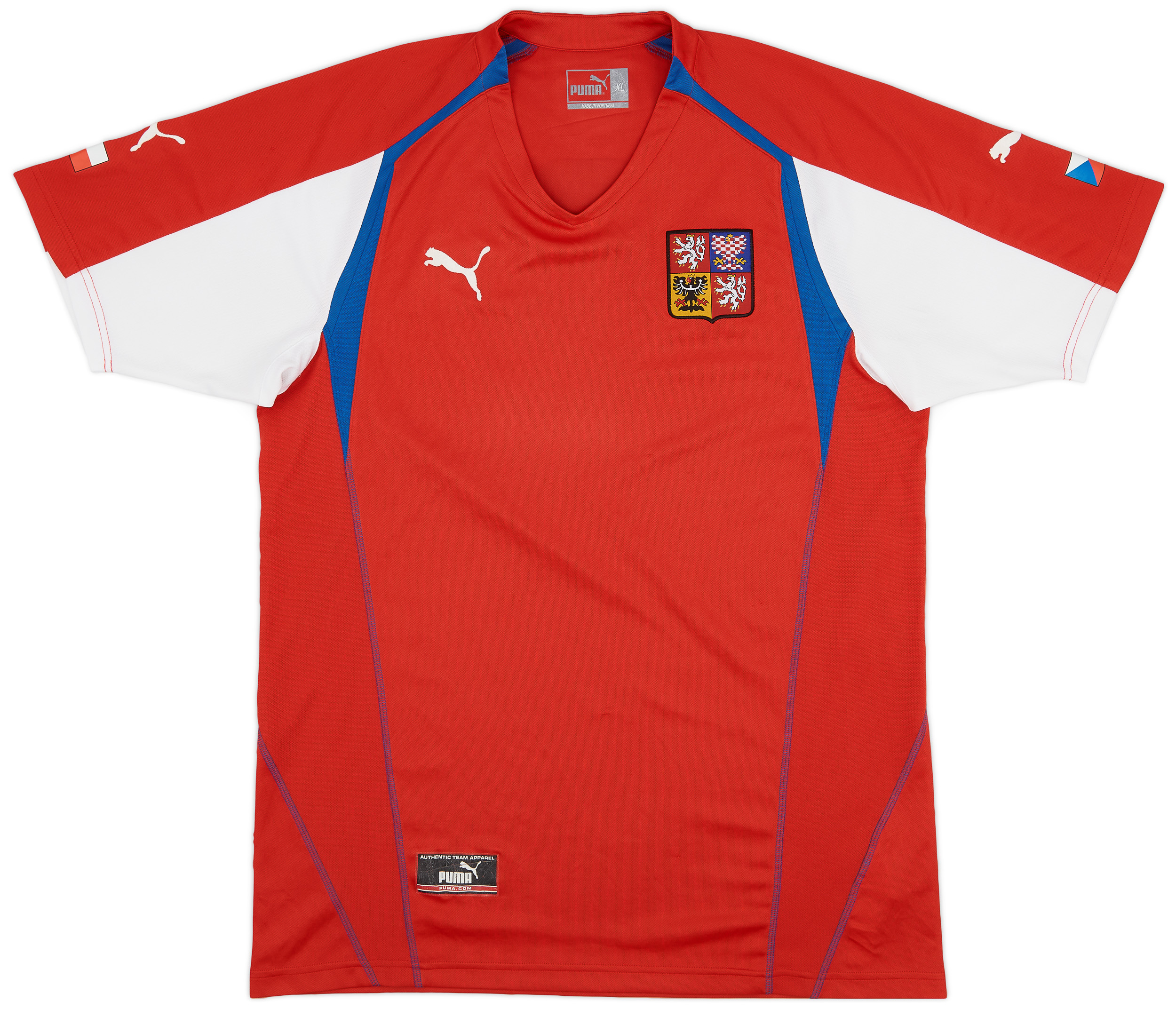 2004-05 Czech Republic Home Shirt #6 - 8/10 - (XL)