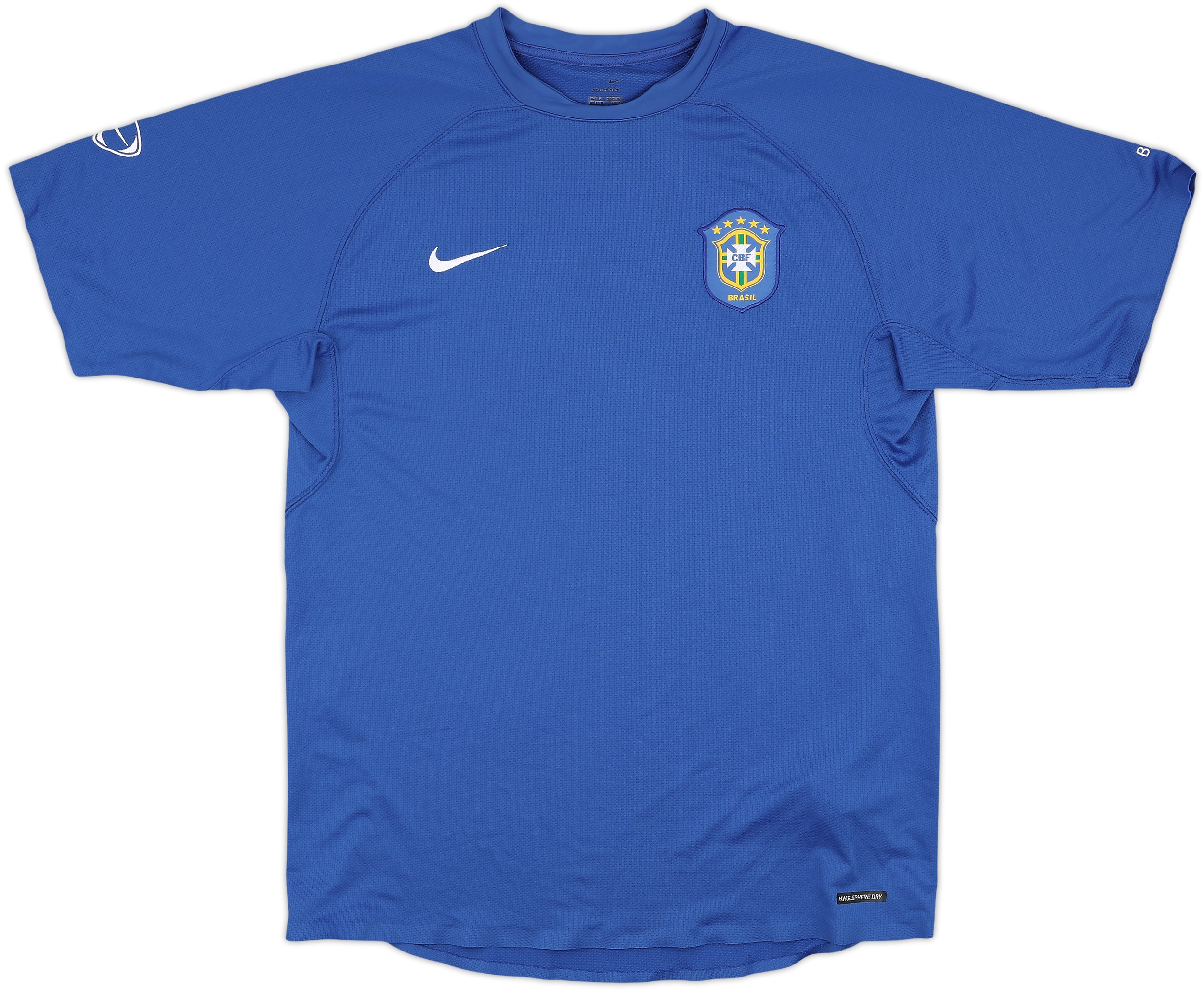 2006-07 Brazil Player Issue Nike Training Shirt - 10/10 - (L)