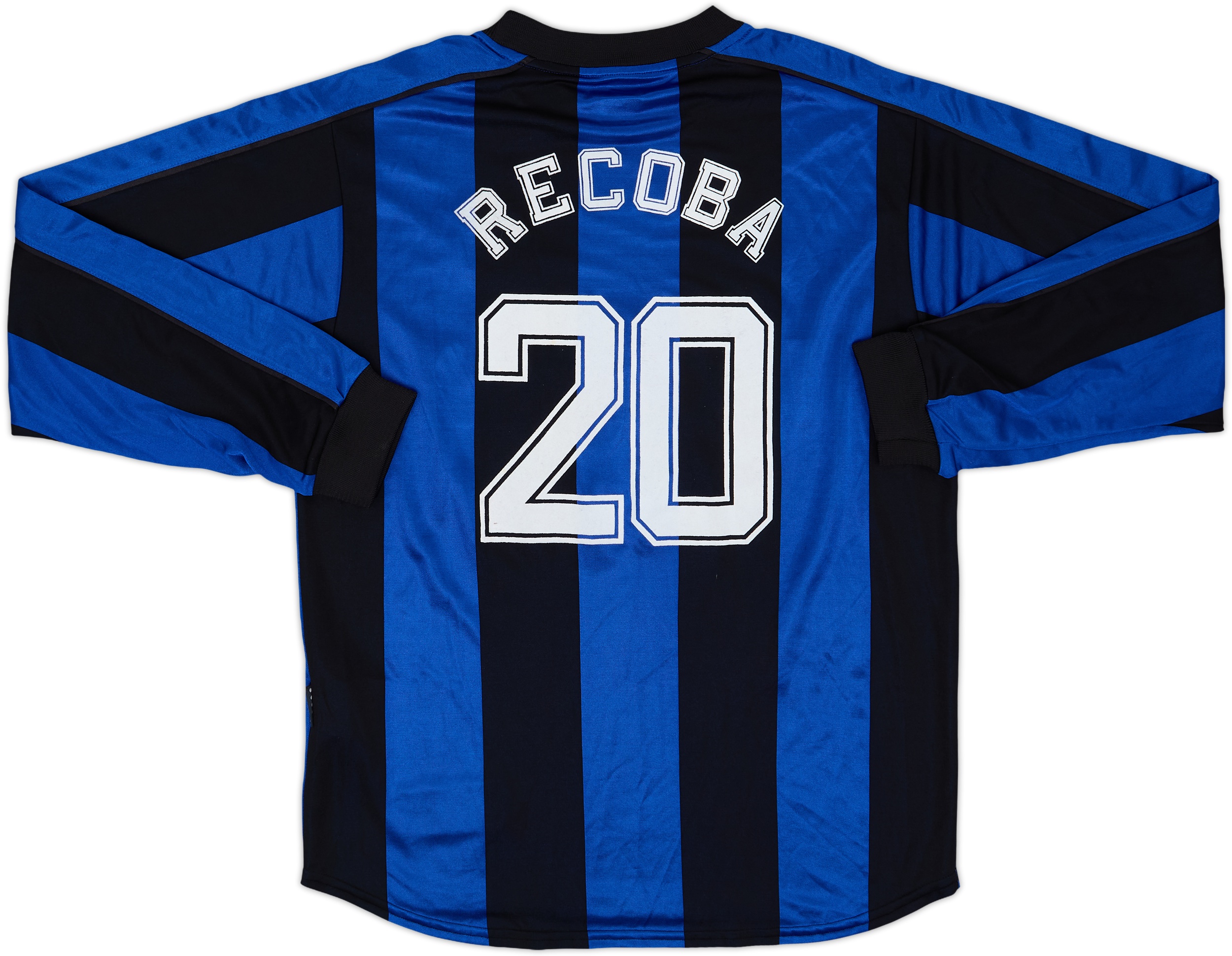 1999-00 Inter Milan Home L/S Shirt Recoba #20 - 10/10 - (S)