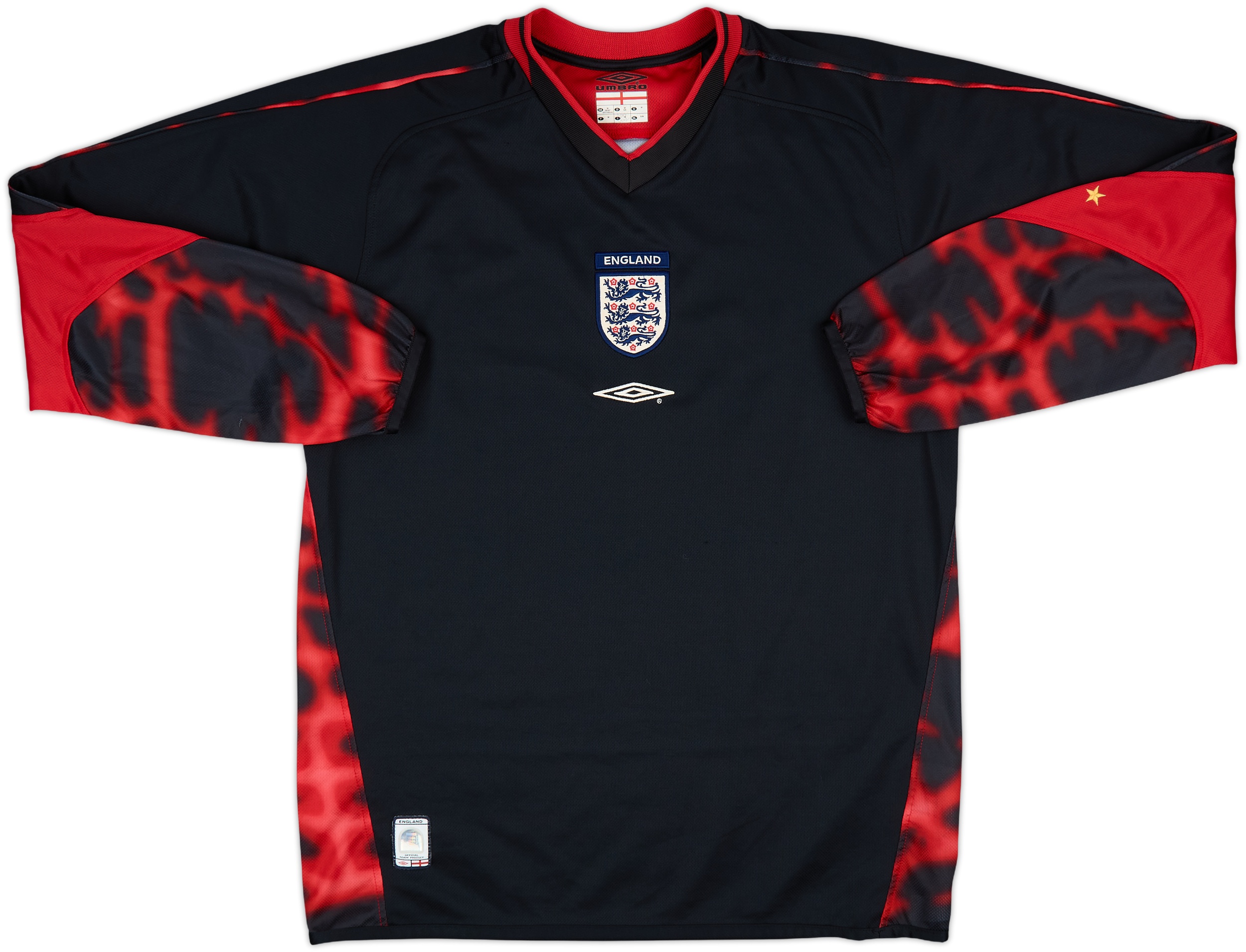 2004-06 England GK Shirt - 8/10 - (M)