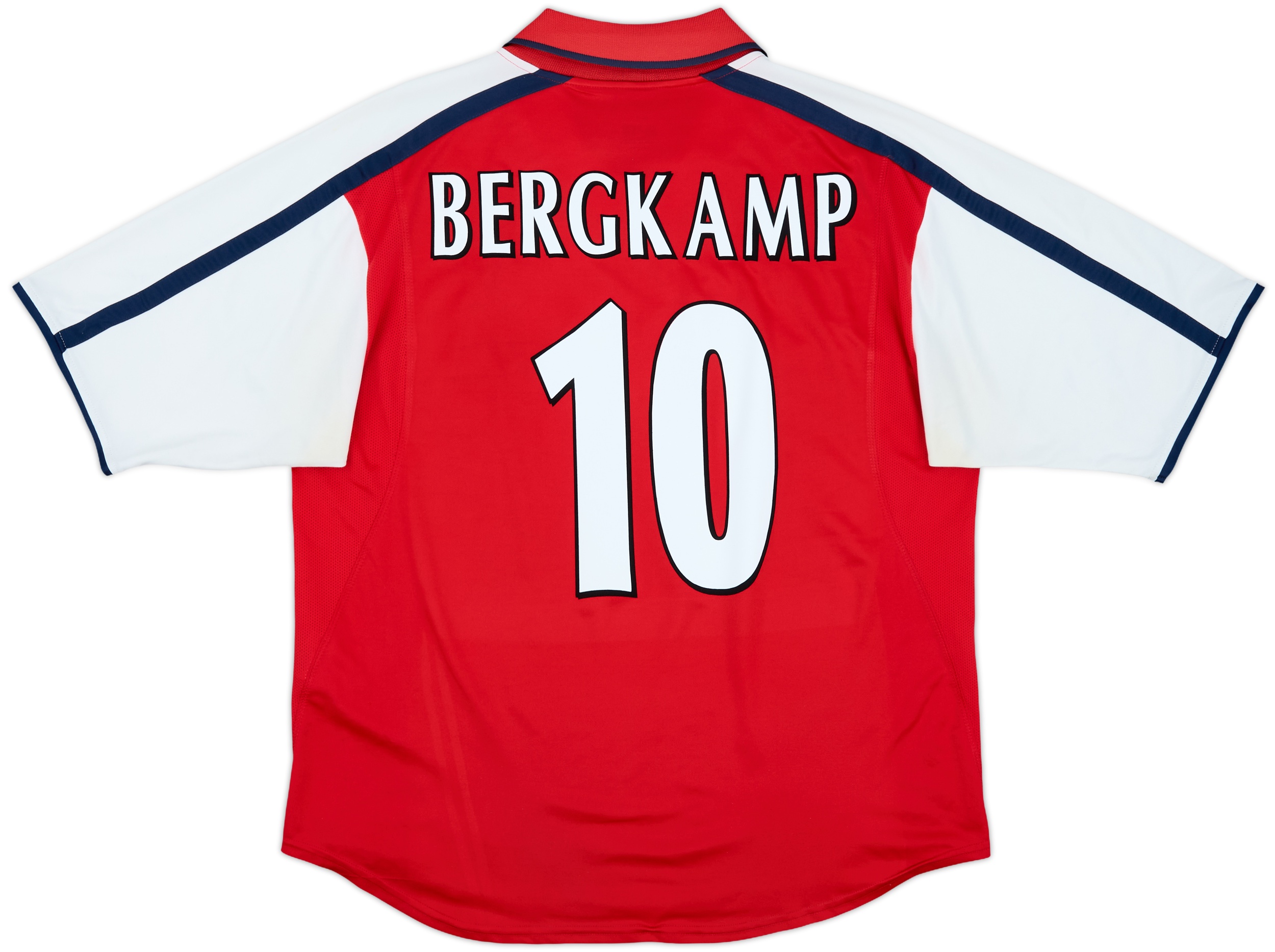 2000-02 Arsenal Home Shirt Bergkamp #10 - 6/10 - (L)