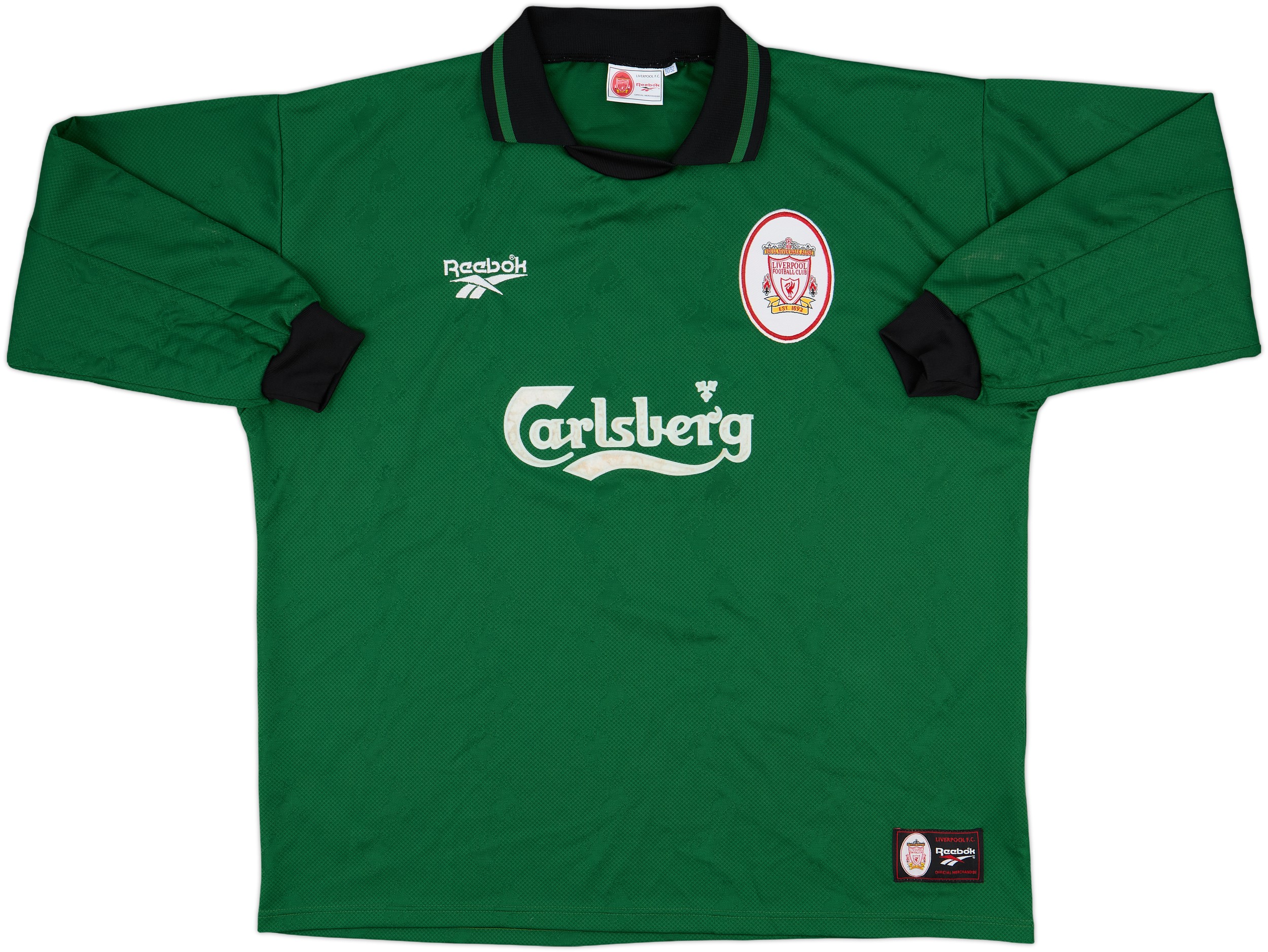 1996-97 Liverpool GK Shirt - 8/10 - (XXL)