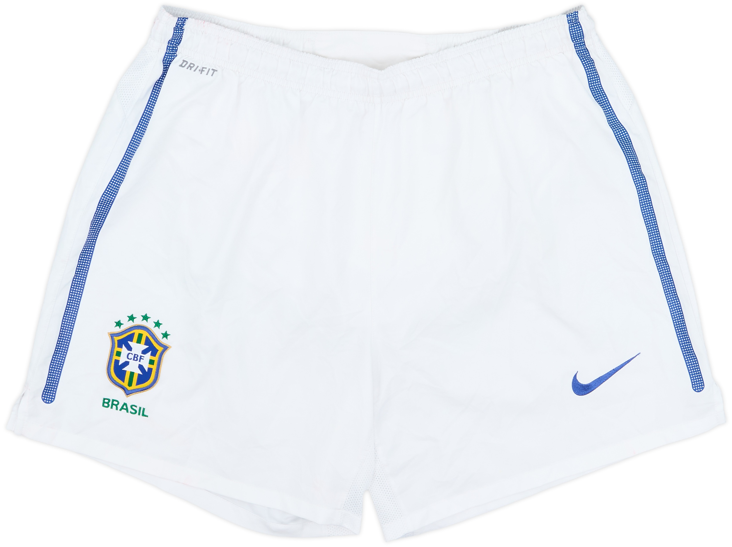2010-12 Brazil Away Shorts - 7/10 - (L)