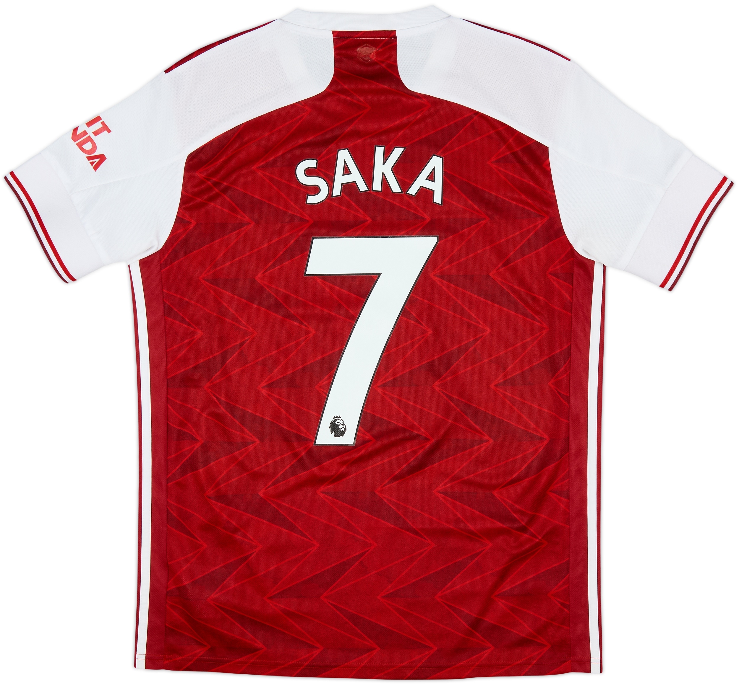 2020-21 Arsenal Home Shirt Saka #7