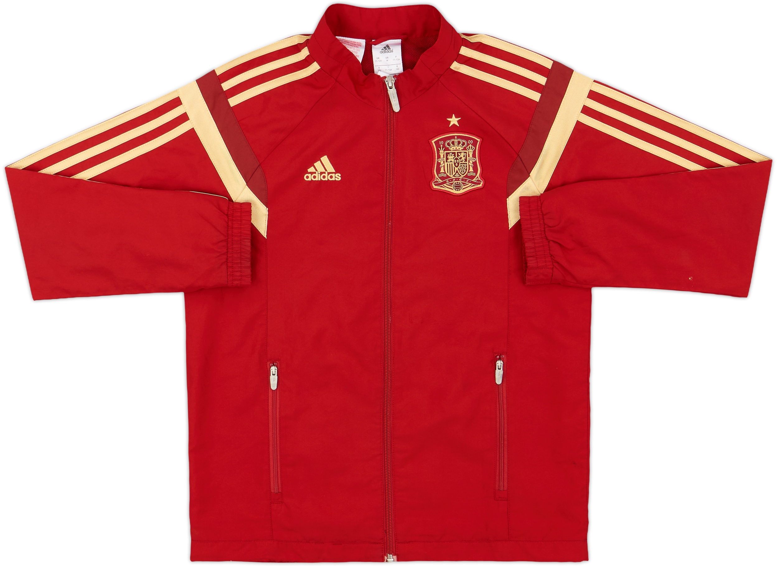 2013-14 Spain adidas Track Jacket - 6/10 - (M.Boys)