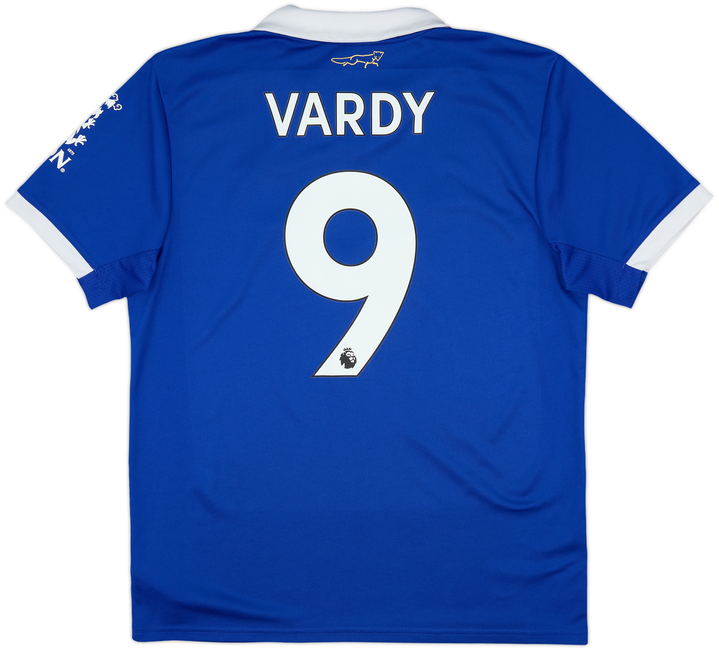 2022-23 Leicester Home Shirt Vardy #9 - 8/10 - (M)
