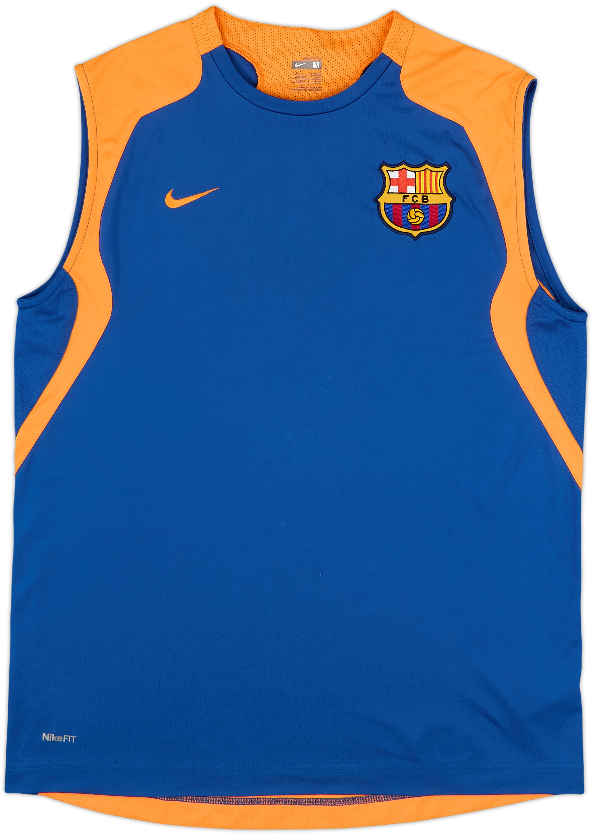 2007-08 Barcelona Nike Training Vest - 10/10 - (M)